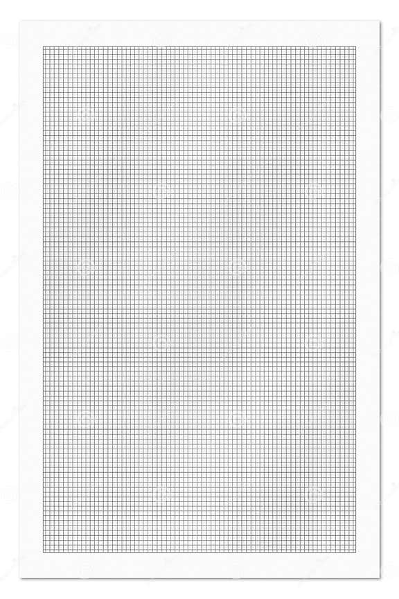 White Squared Page of Paper Stock Photo - Image of burned, line: 34506376