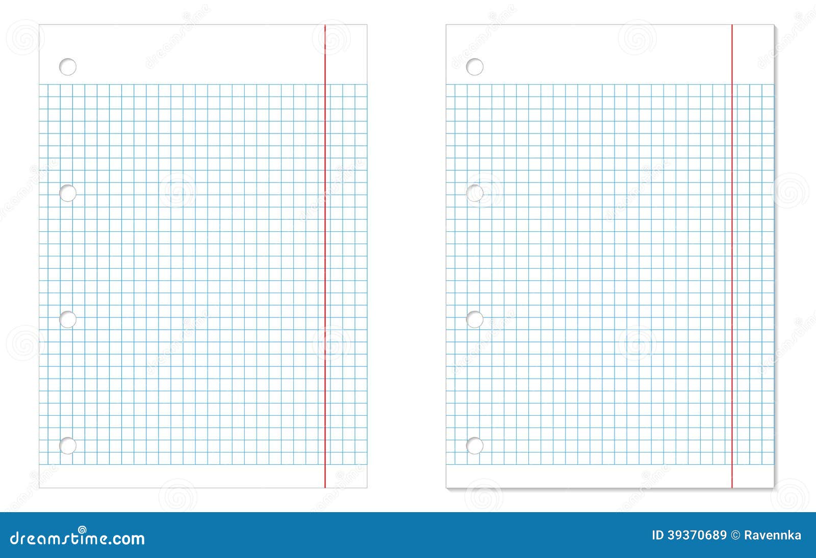 White squared paper stock vector. Illustration of memo - 39370689