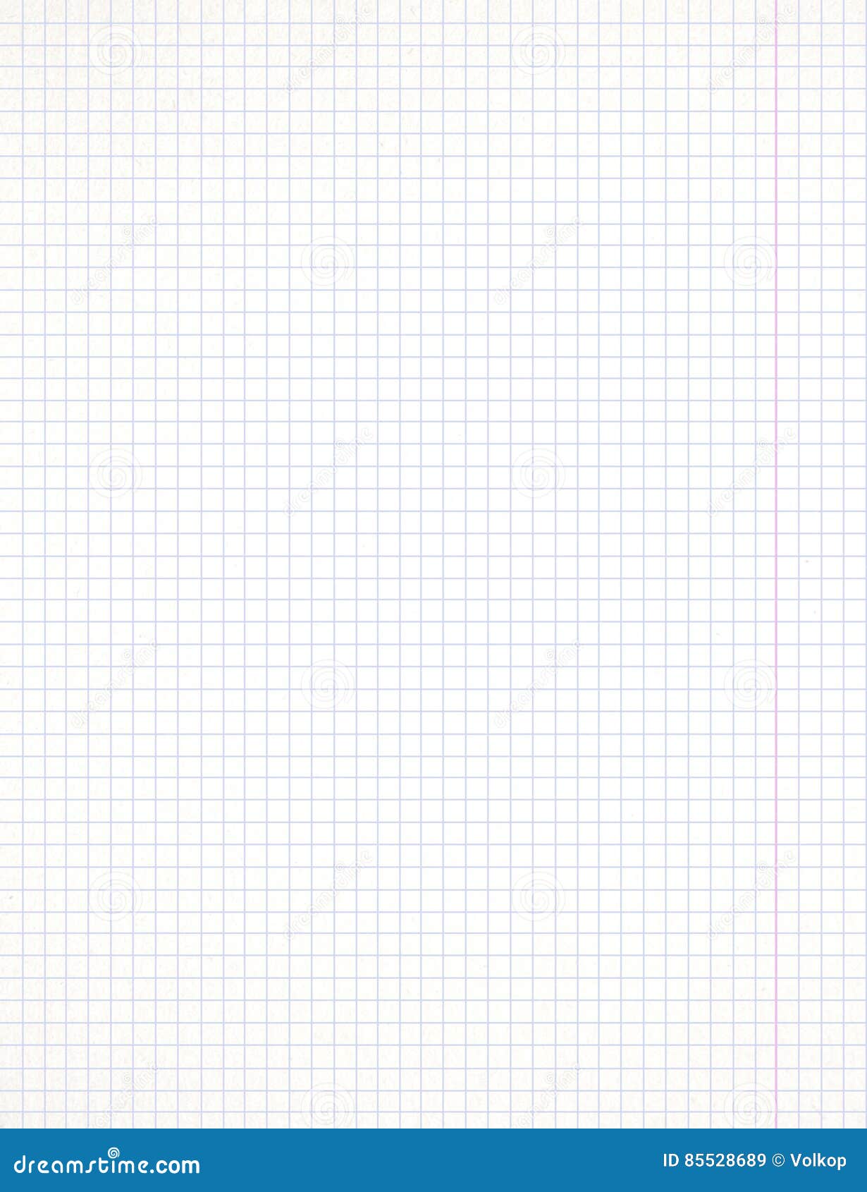 White Squared Paper Sheet Texture Red Margin Stock Image - Image of ...