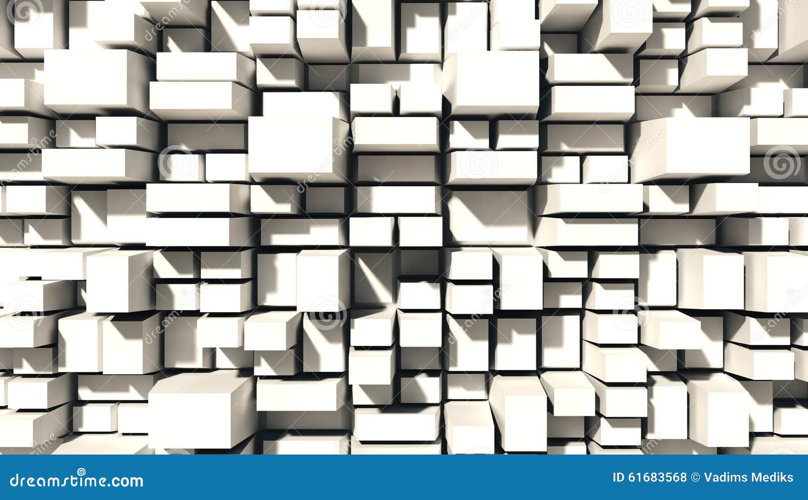 White Squares Abstract Background Stock Illustration - Illustration of ...