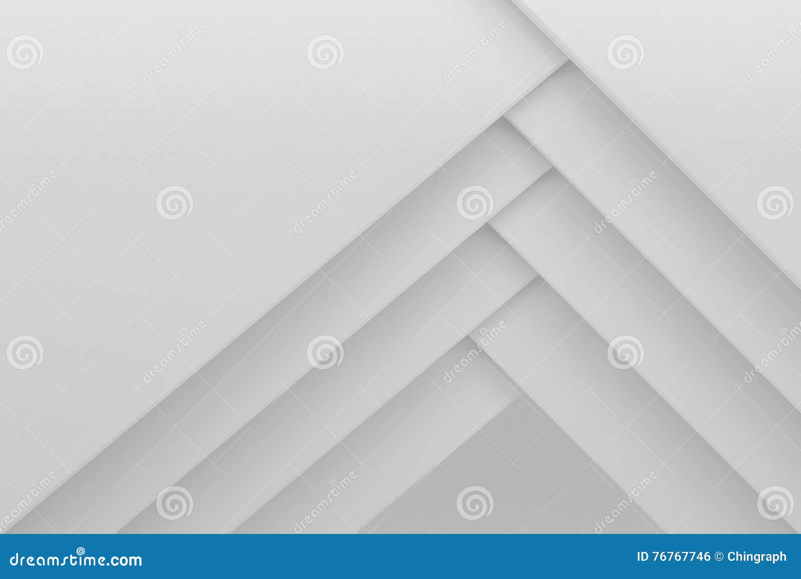 White Stack Paper Material Layer Background 3d Render Stock Photo ...