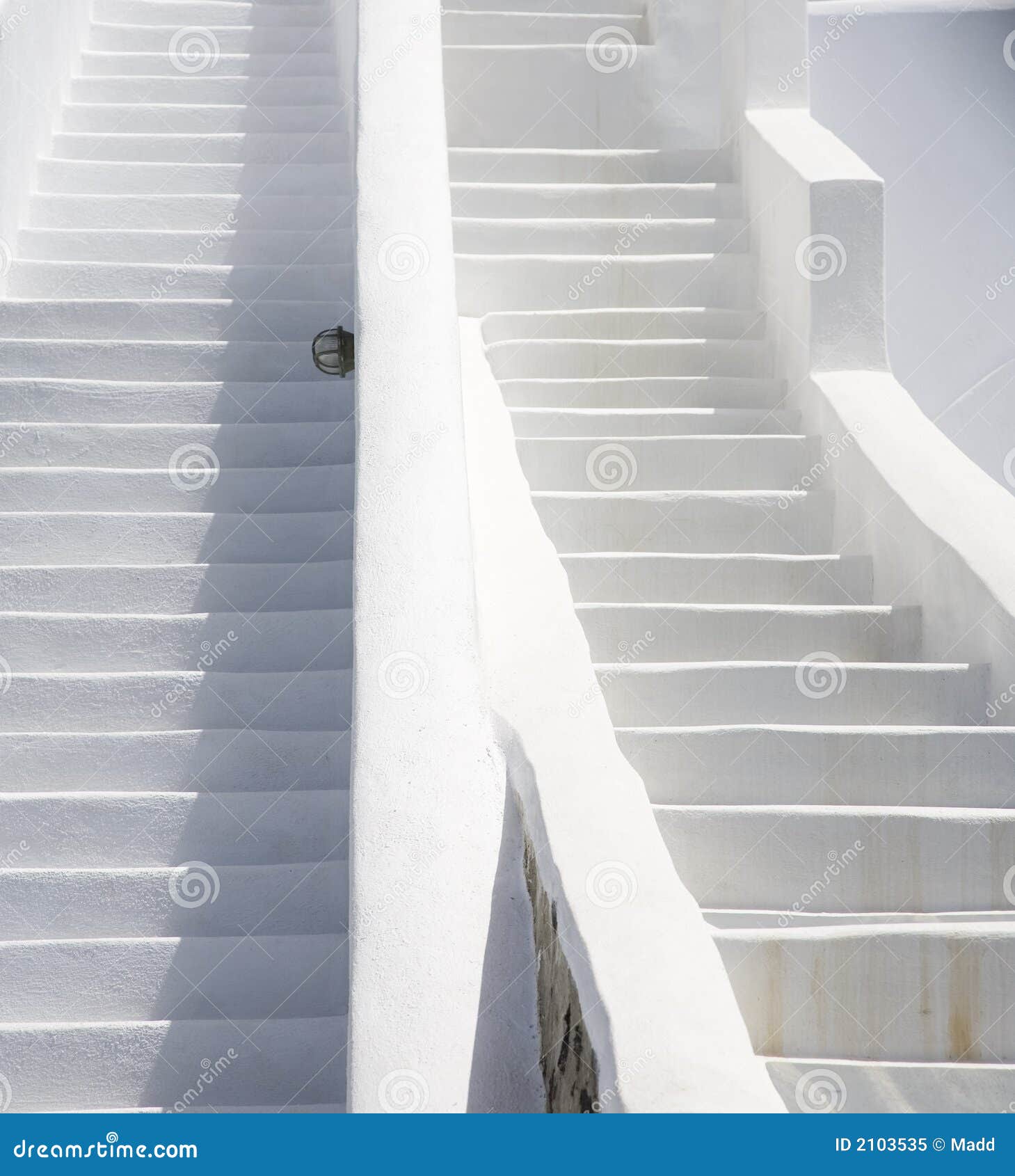 White Stairs stock image. Image of steps, paint, exterior - 2103535