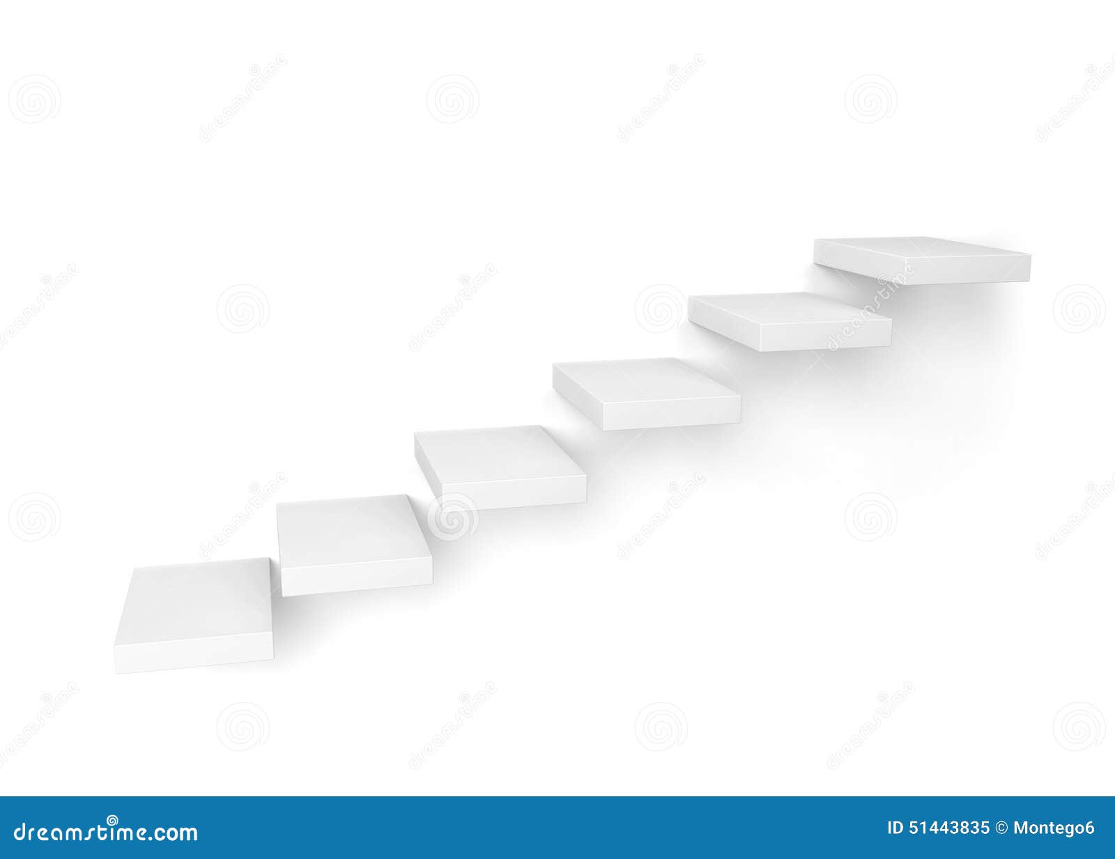 White stairs stock illustration. Illustration of stairway - 51443835