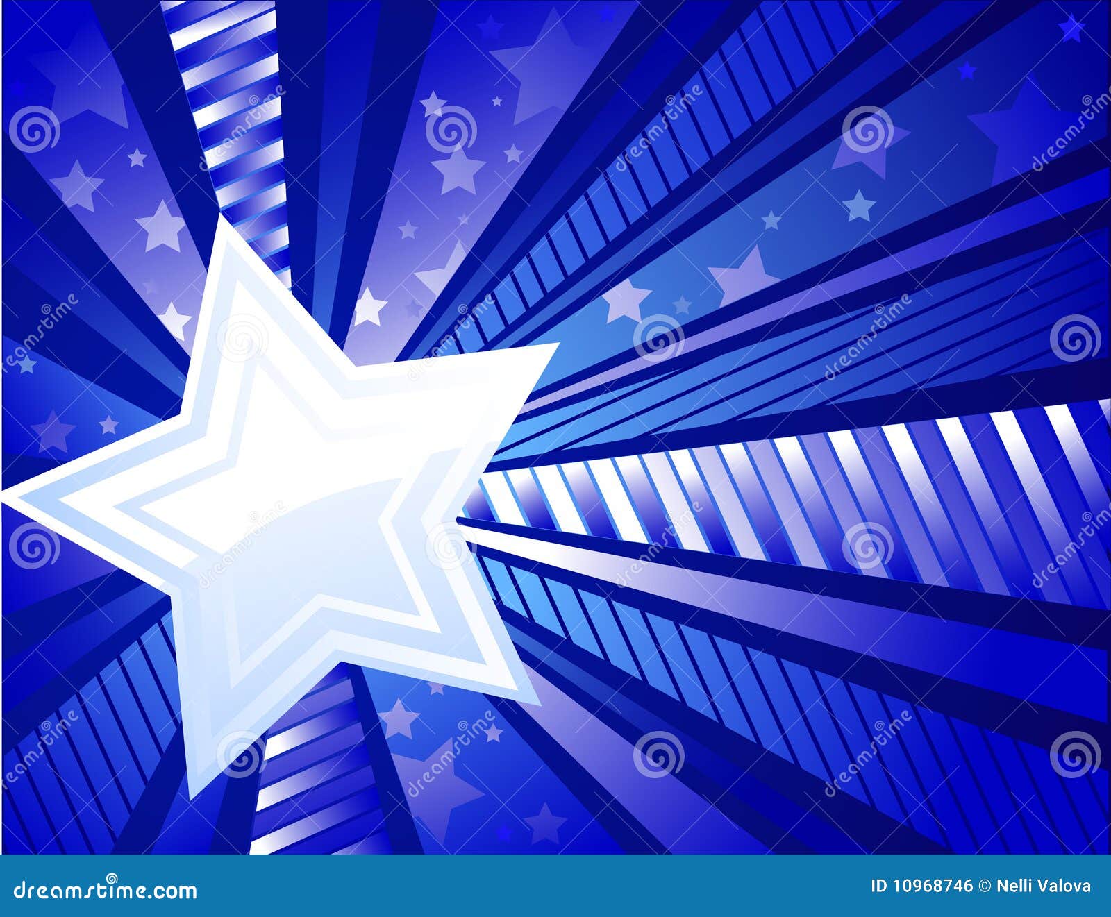 White star stock vector. Illustration of gradient, saturated - 10968746