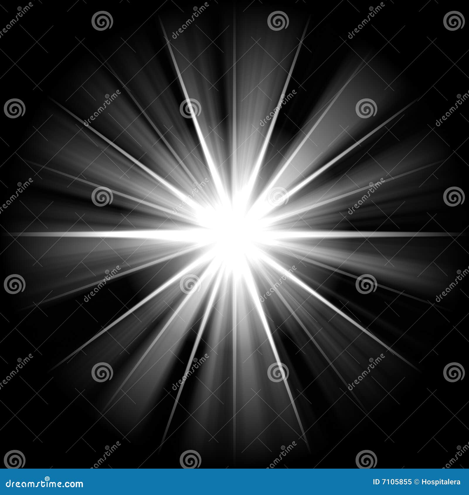 White star stock illustration. Illustration of blast, modern - 7105855