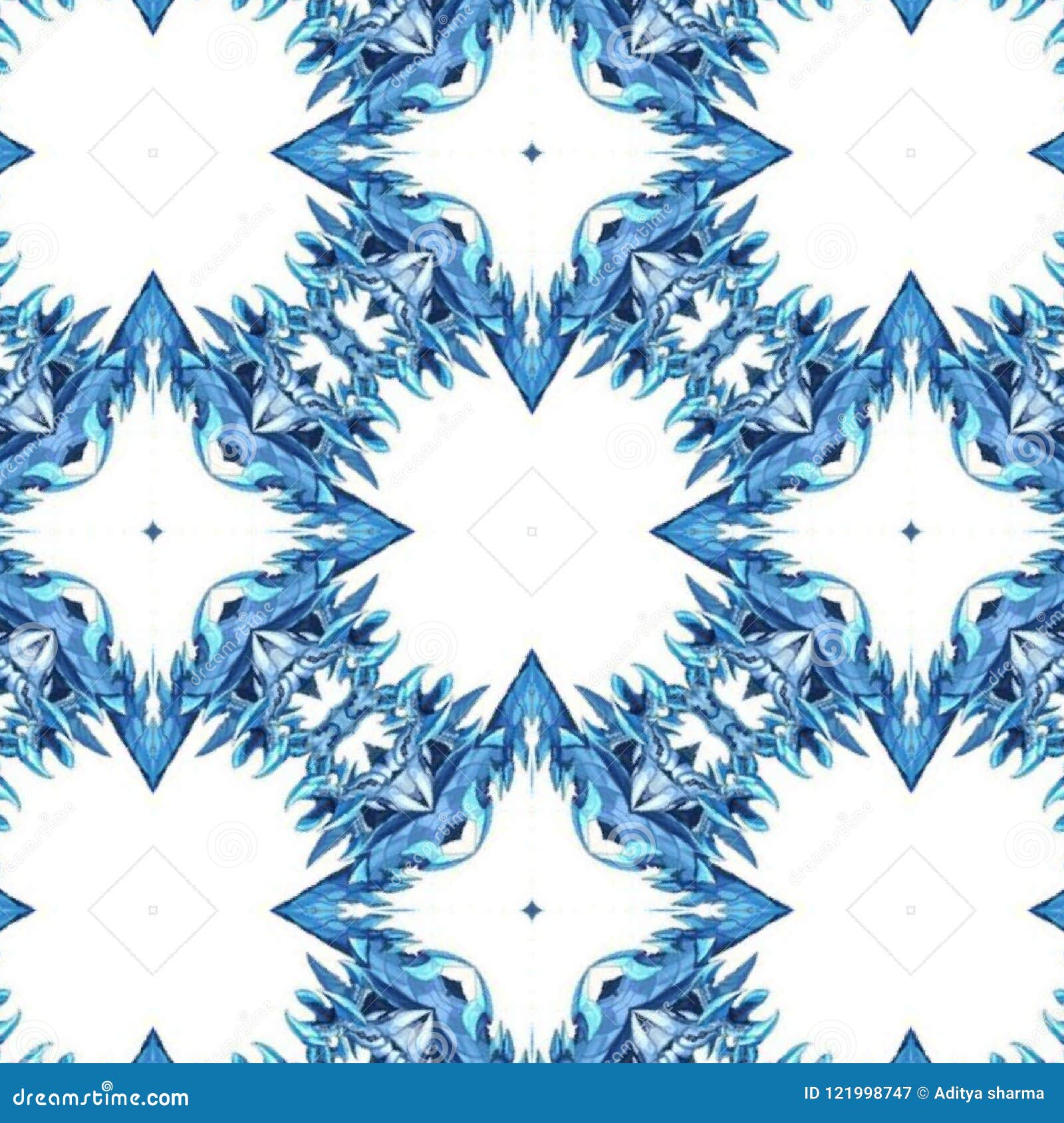 White Star Pattern Design Effect Stock Illustration - Illustration of ...