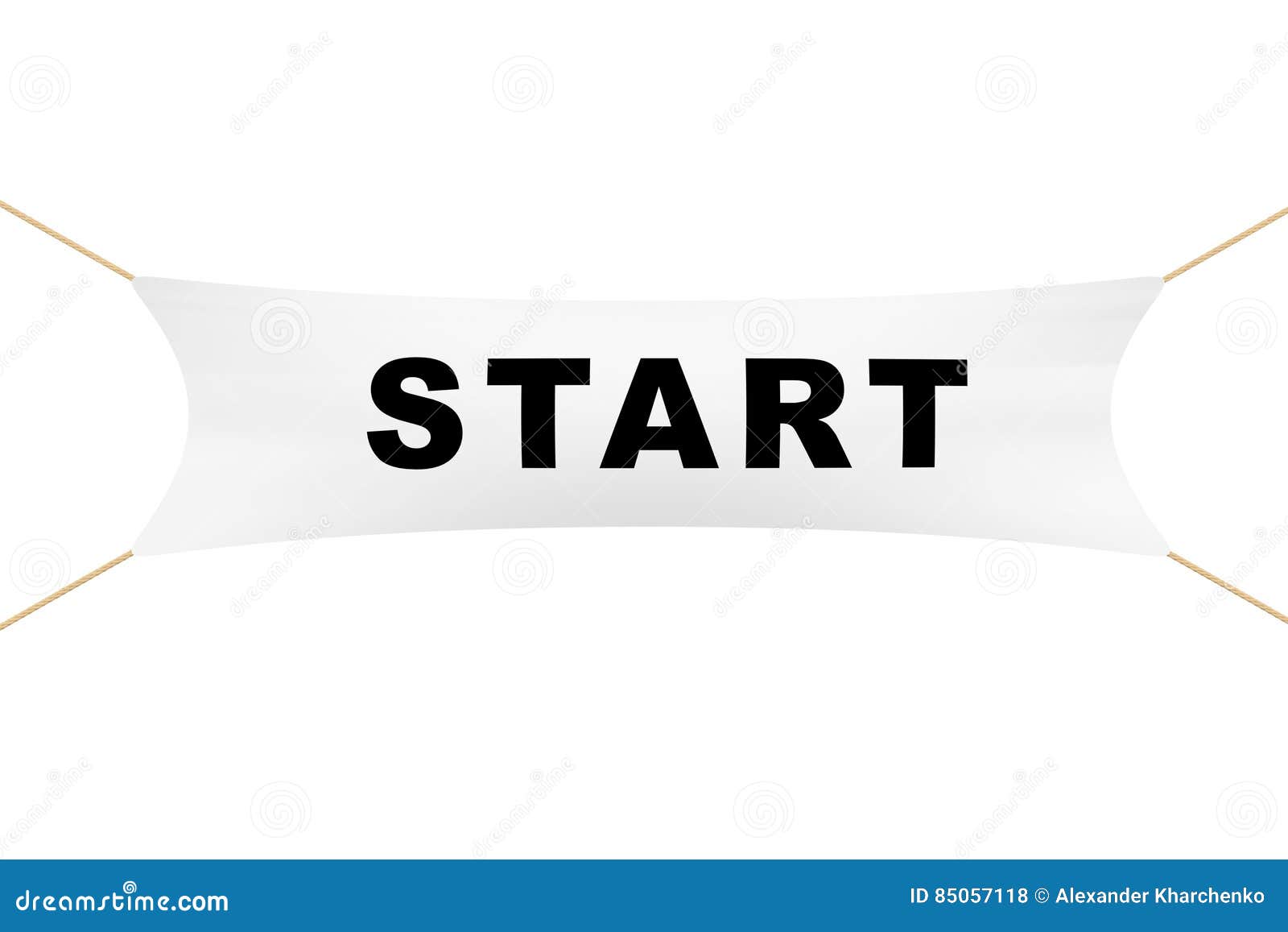 The White Start Button Royalty-Free Illustration | CartoonDealer.com ...