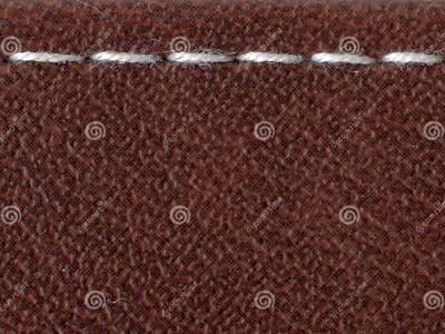 White stitch stock photo. Image of brown, artifical, hard - 1036876