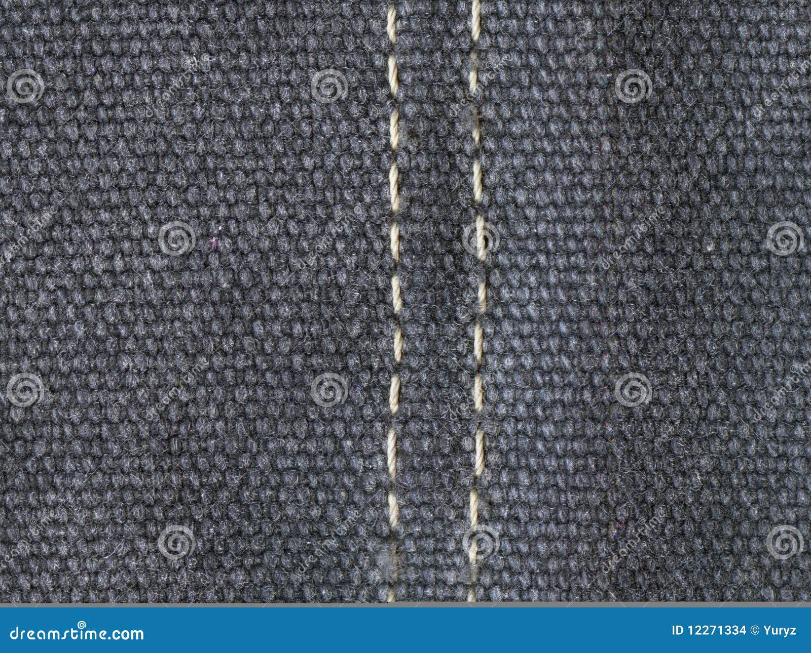White stitch stock photo. Image of cloth, seam, grey - 12271334