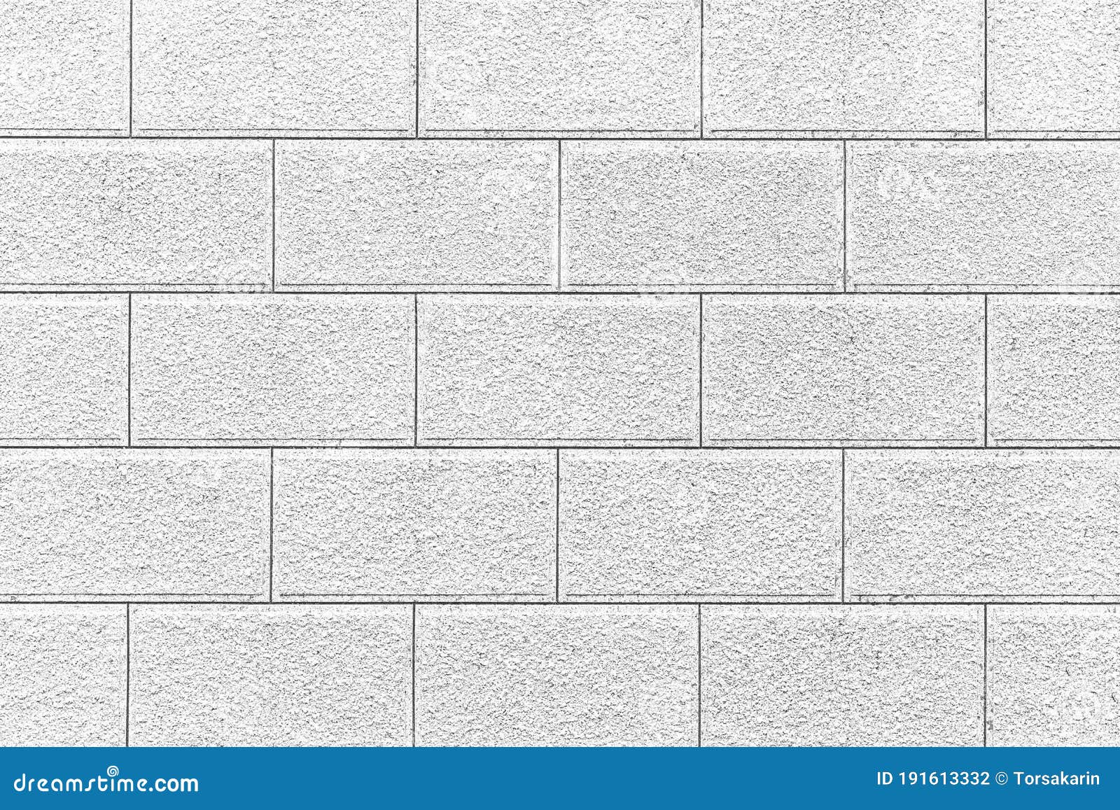White Stone Block Wall Seamless Background Stock Photo - Image of frame ...