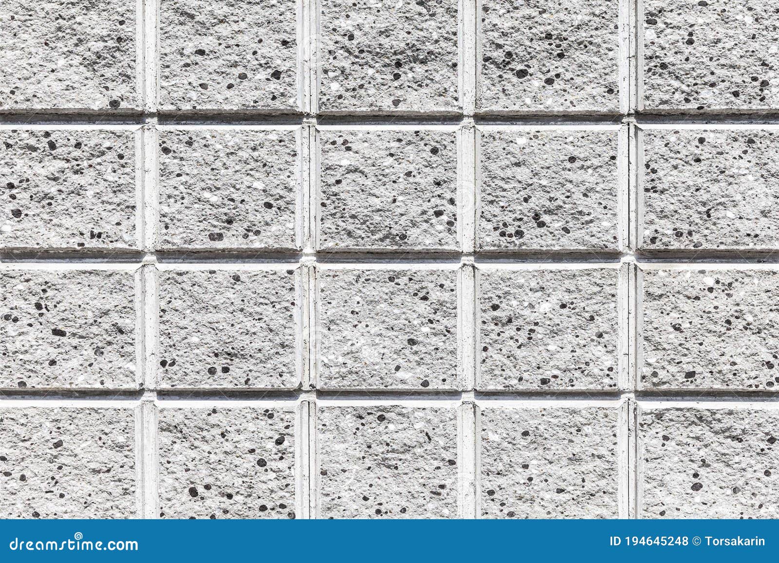 White Stone Block Wall Seamless Background Stock Photo - Image of ...