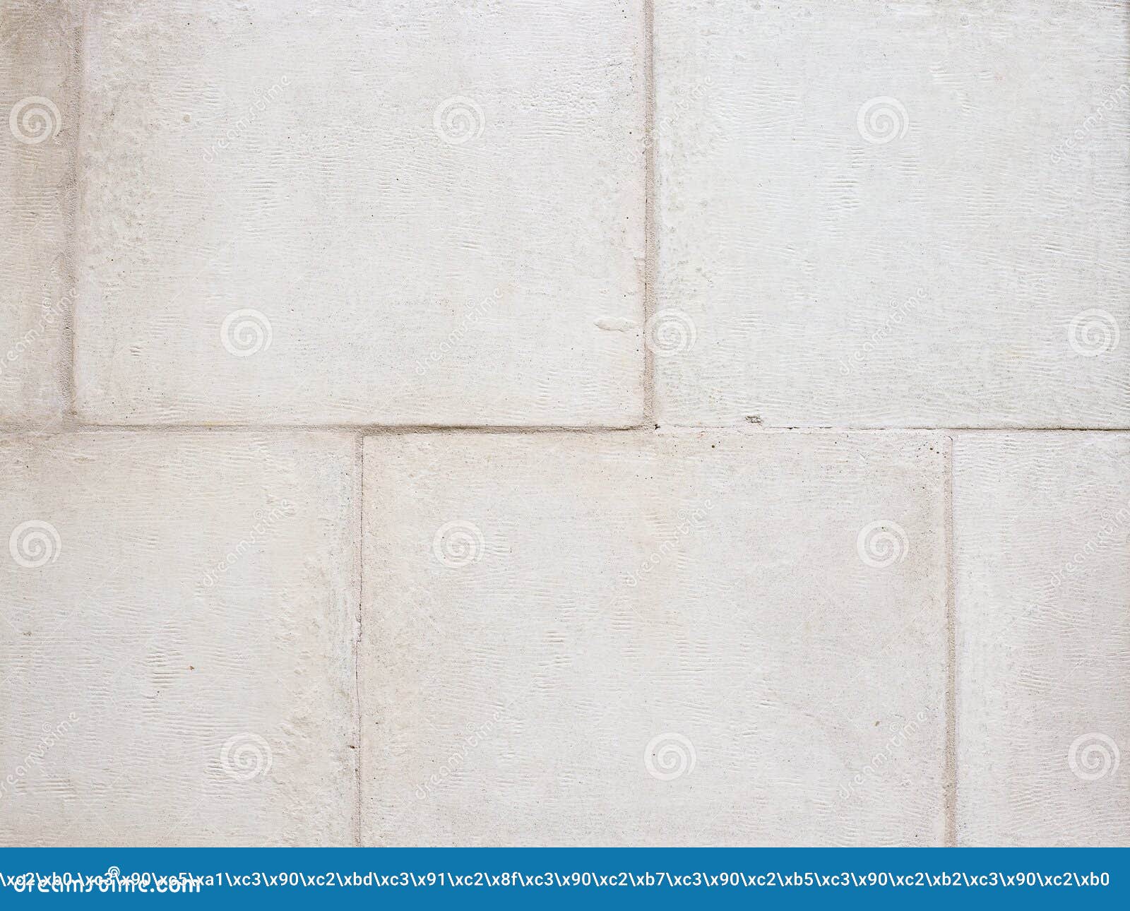 White Stone Brick Wall Texture Background. Macro View Stock Photo ...