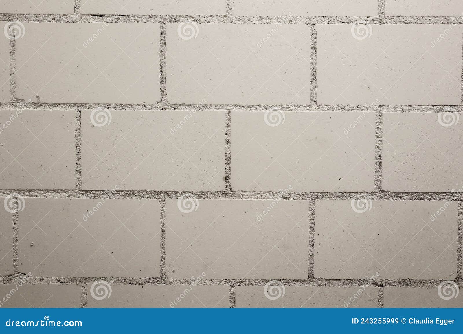 White Stone Bricks of a Wall Stock Image - Image of bricklayer, rough ...