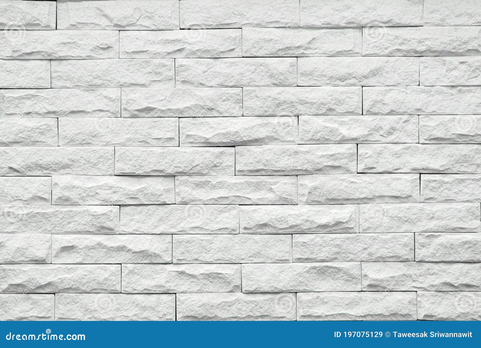 White Stone Cladding Wall Texture Background Stock Image - Image of ...