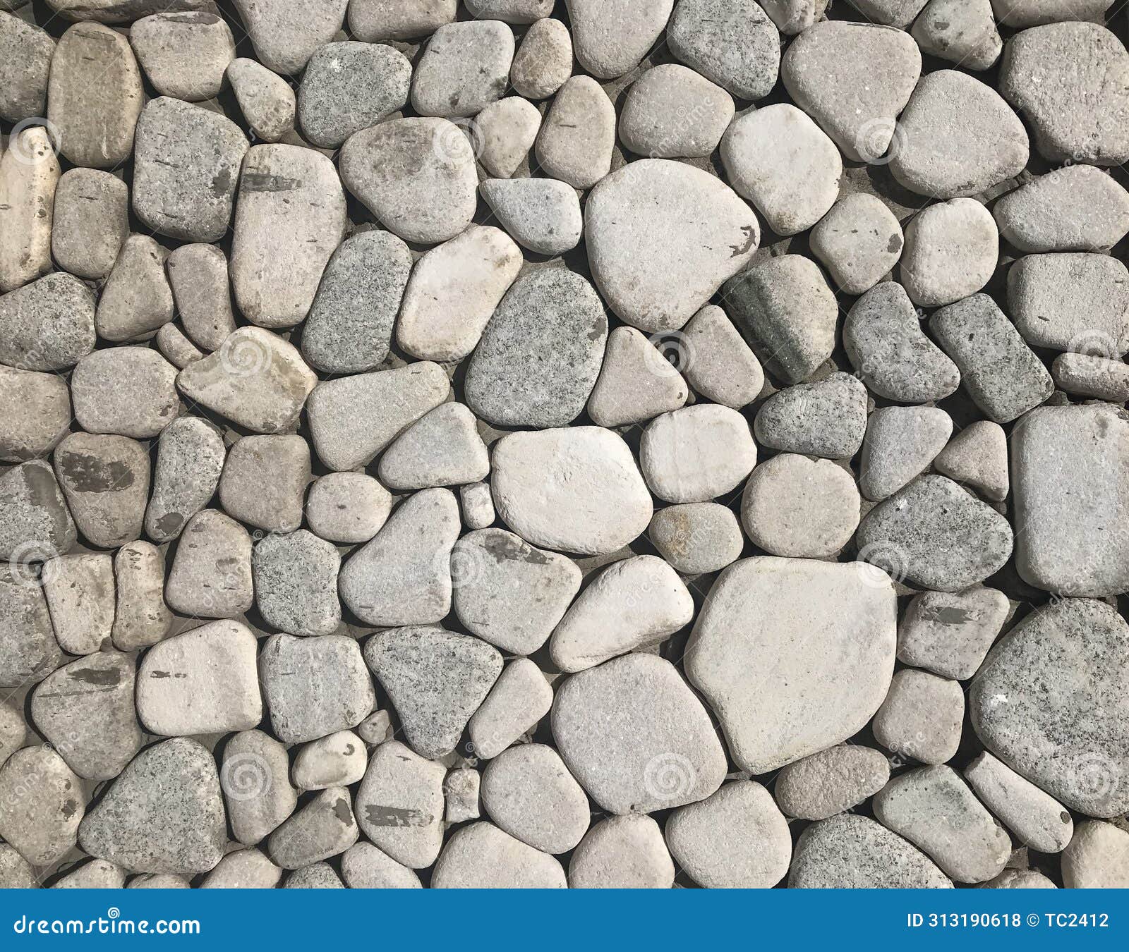 White Stone Cladding on a Wall Stock Photo - Image of rock, texture ...