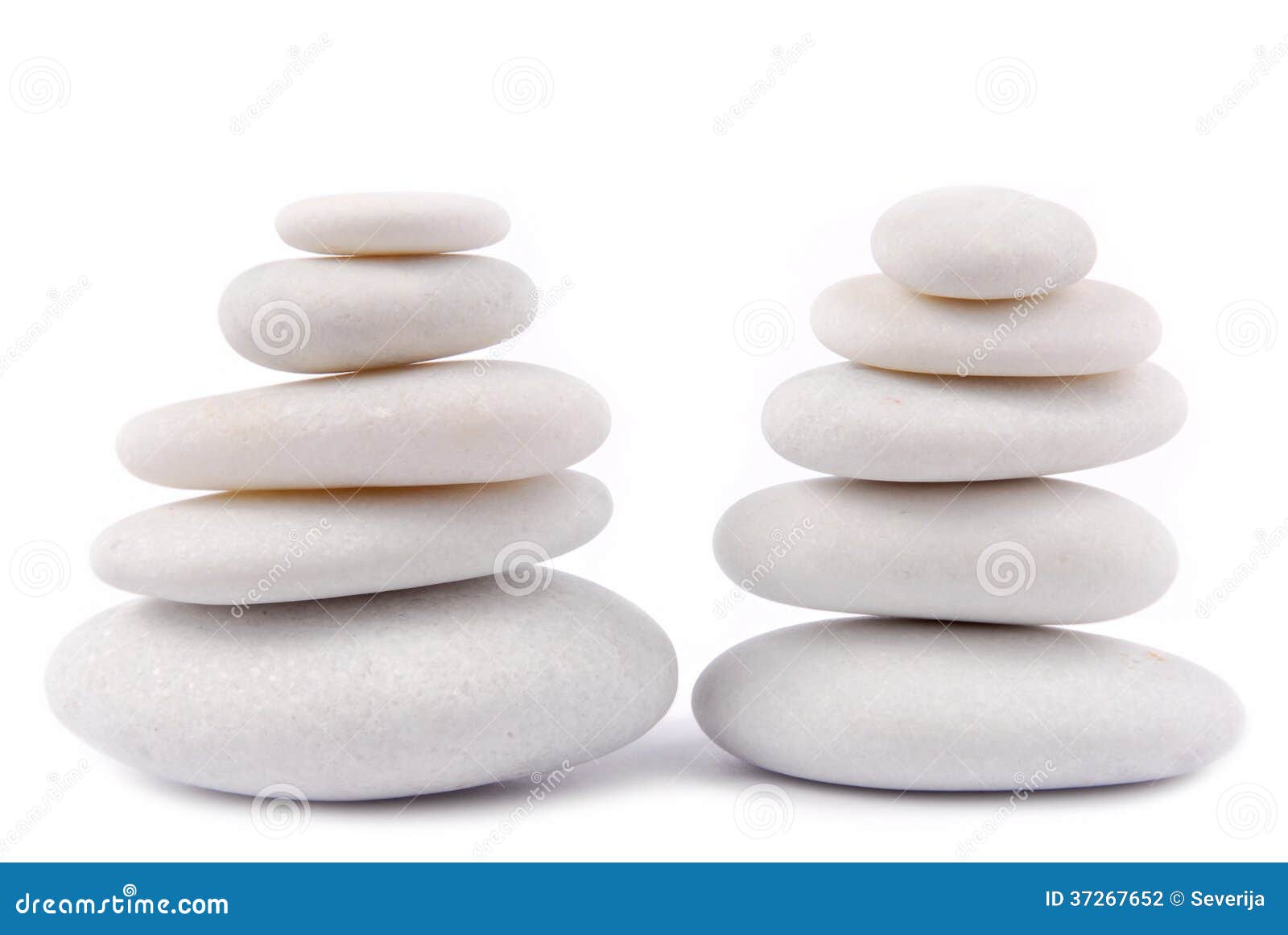 White stone pebble zen stock photo. Image of cobblestone - 37267652