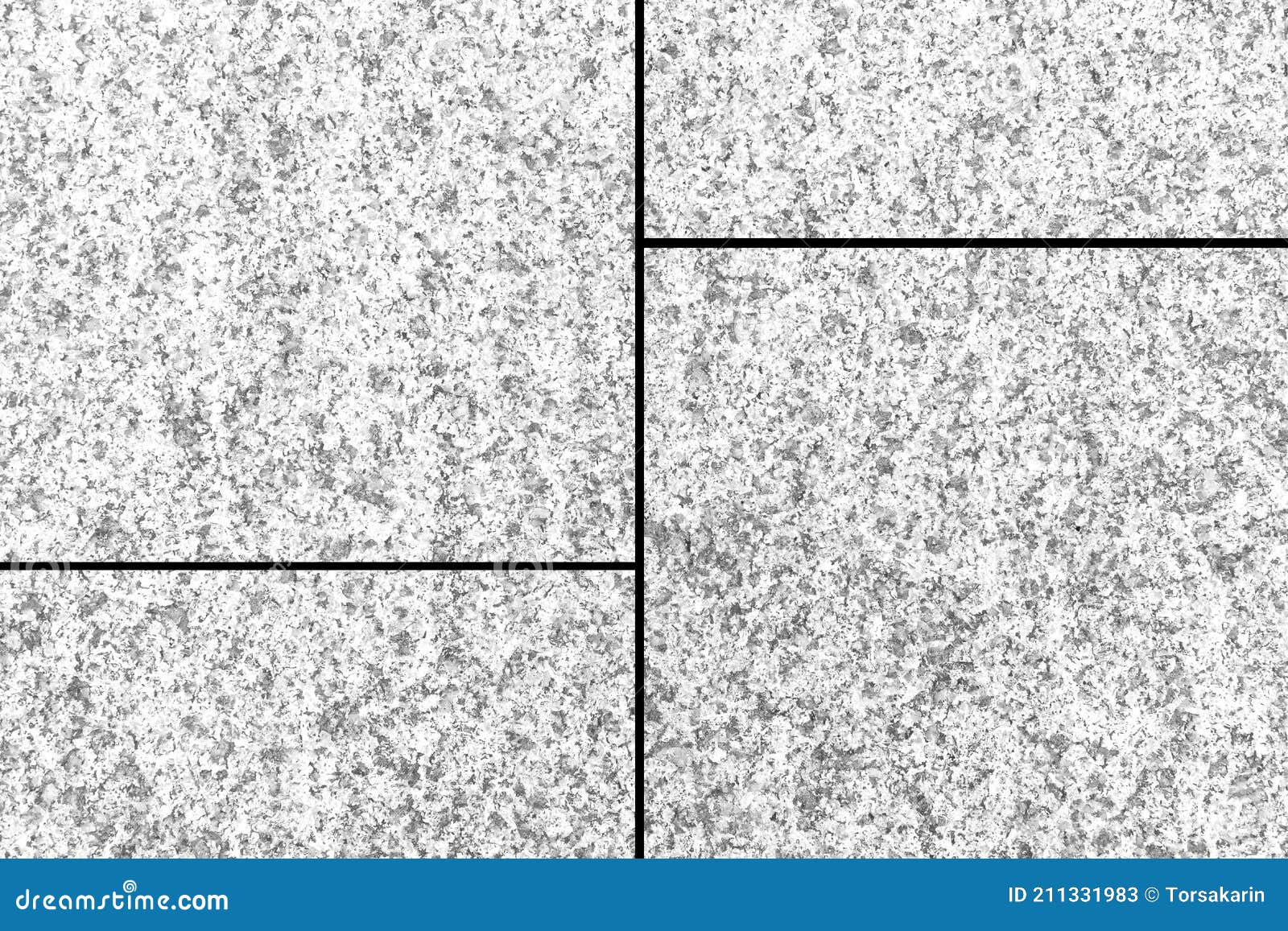 Stone Tile Floor Pattern and Seamless Background Stock Illustration ...