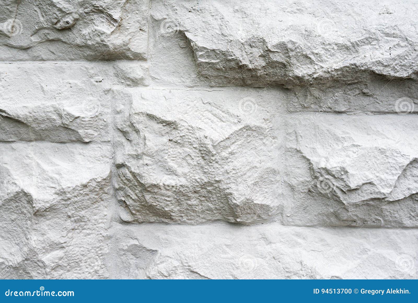 White Stone Wall As a Background. Stock Photo - Image of detail ...
