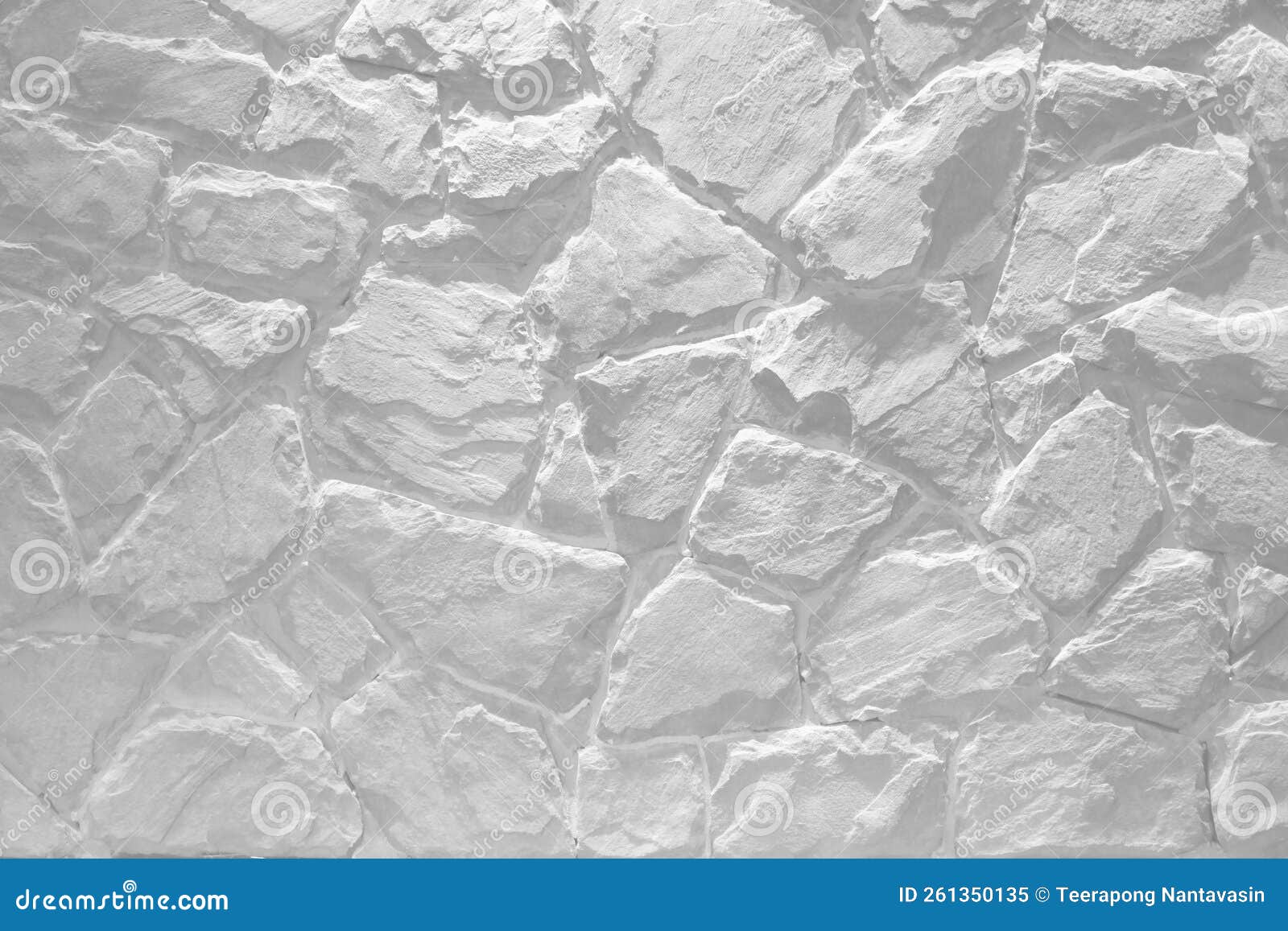 White Stone Wall Texture with Light Beam from the Top for Background ...