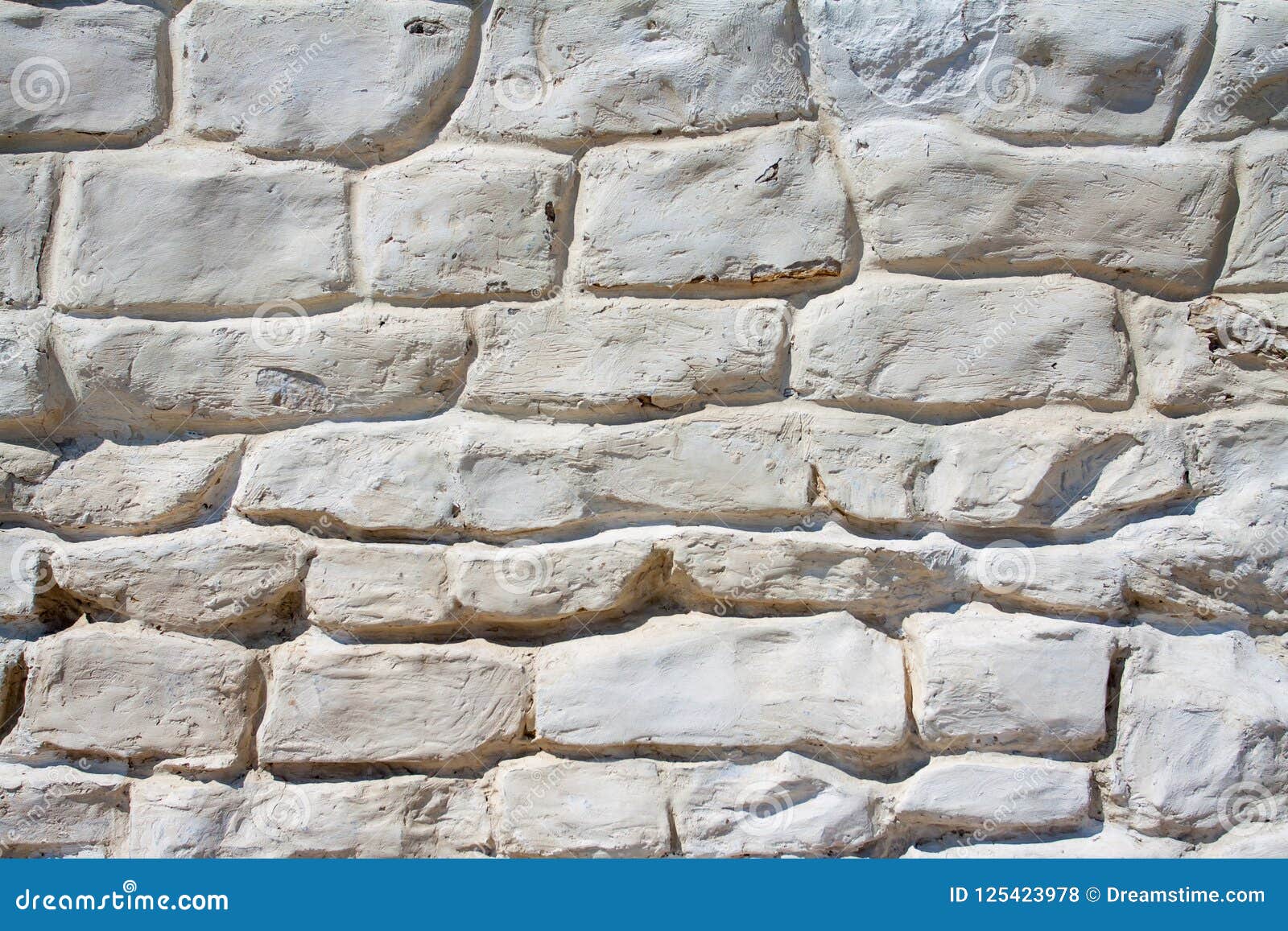 White stone wall. stock photo. Image of rough, design - 125423978