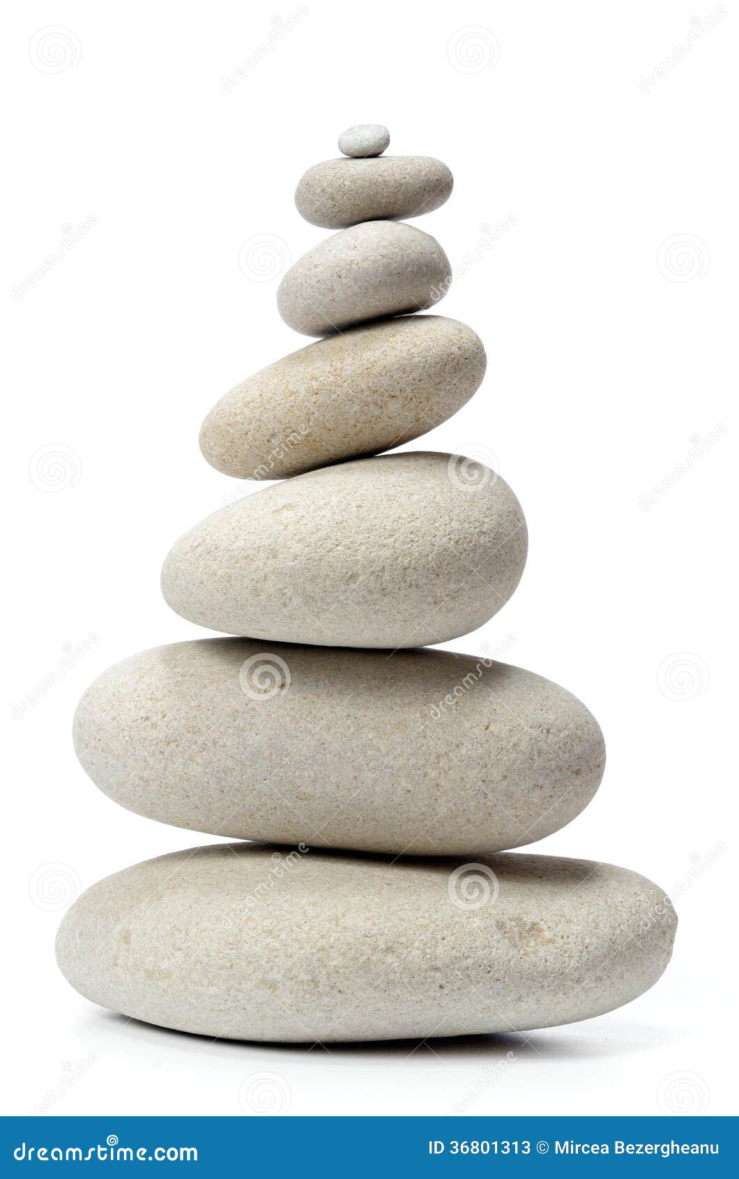 White Stones Isolated on White Background Stock Image - Image of heap ...