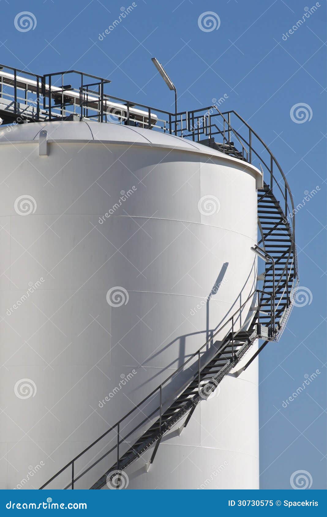 White Storage Tank Royalty-Free Stock Photo | CartoonDealer.com #30730575