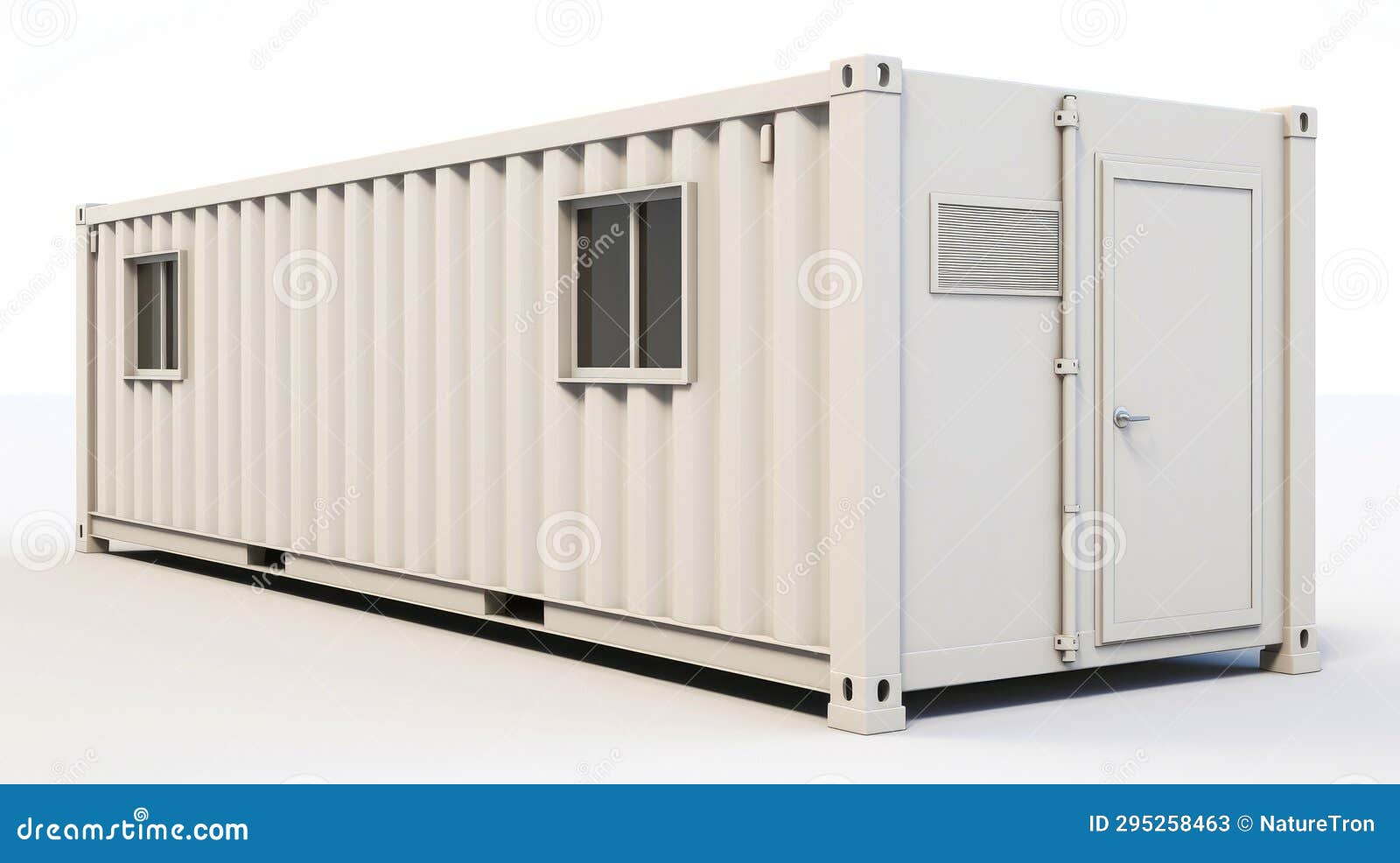 3d Render of a Warehouse 3d Render of a Radiator White Storage Unit ...