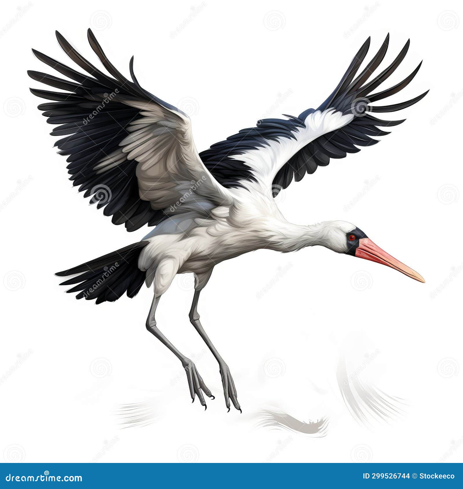 Stunning Stork Photography: Minimalist Backgrounds And Warm Color ...