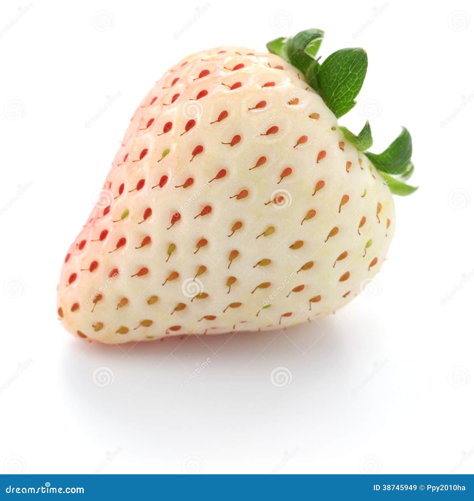 White strawberry stock image. Image of pine, healthy - 38745949