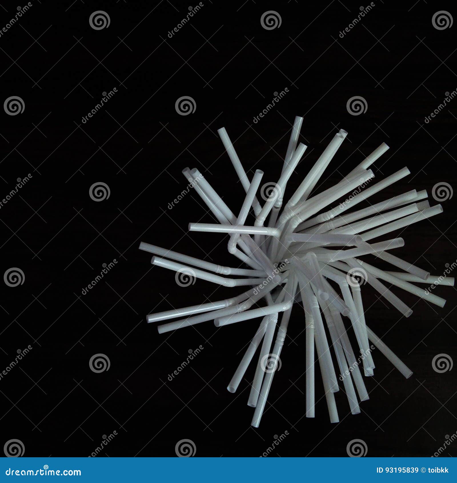 White straws stock image. Image of hole, closeup, beverage - 93195839