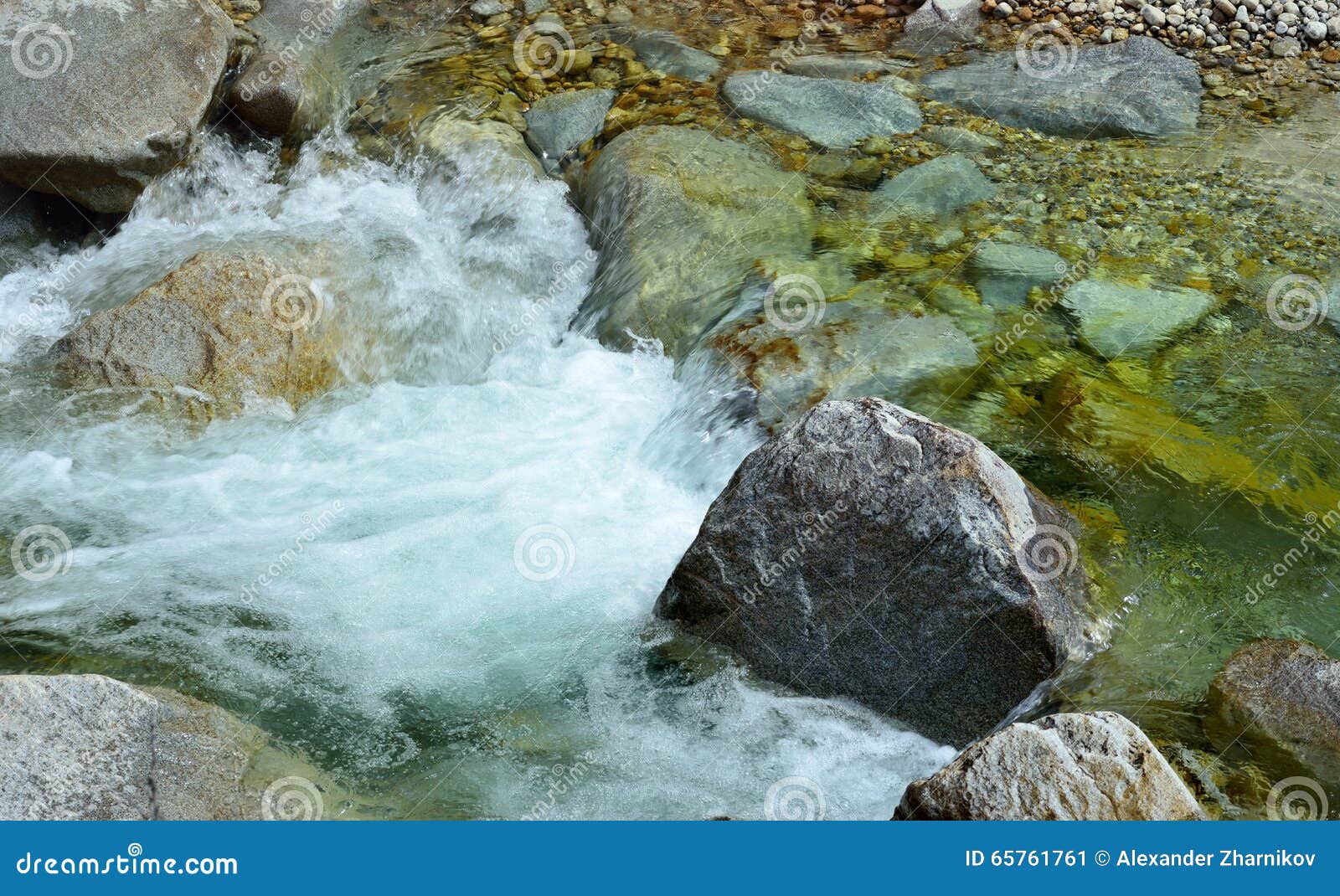 White stream stock image. Image of stone, outdoor, flood - 65761761