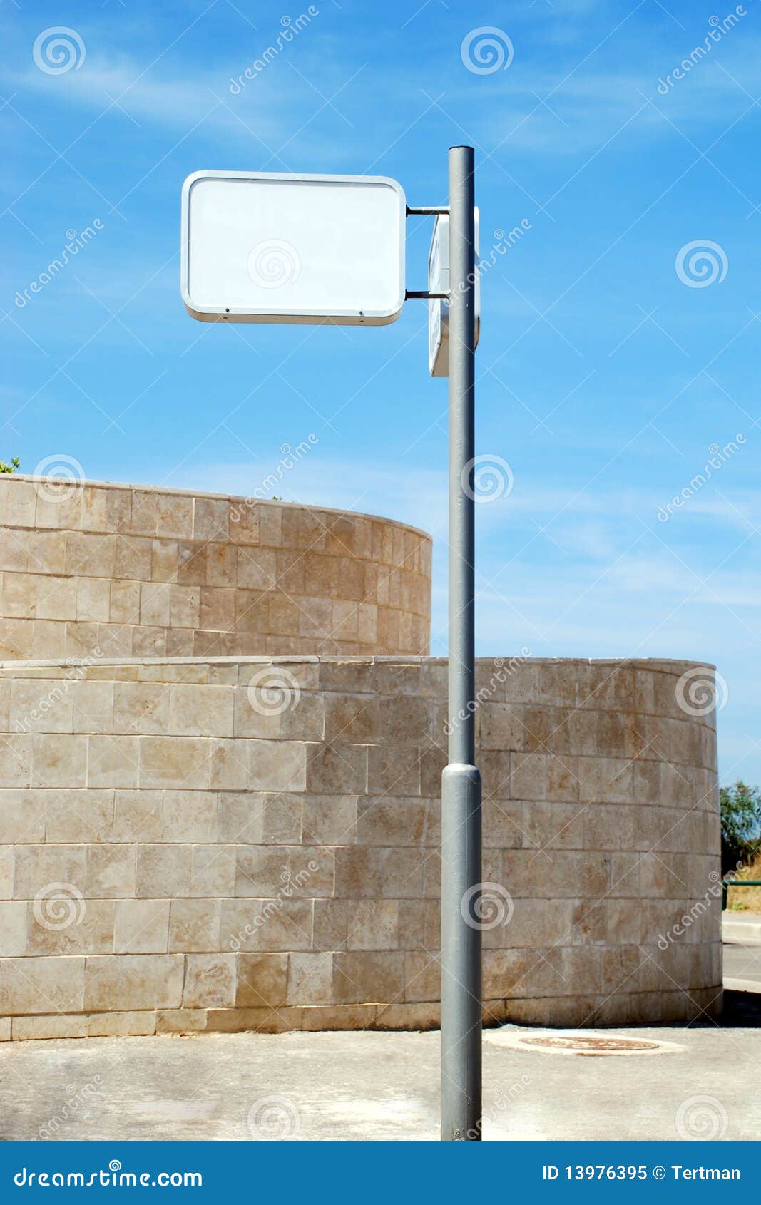 White Street Sign stock image. Image of commercial, design - 13976395