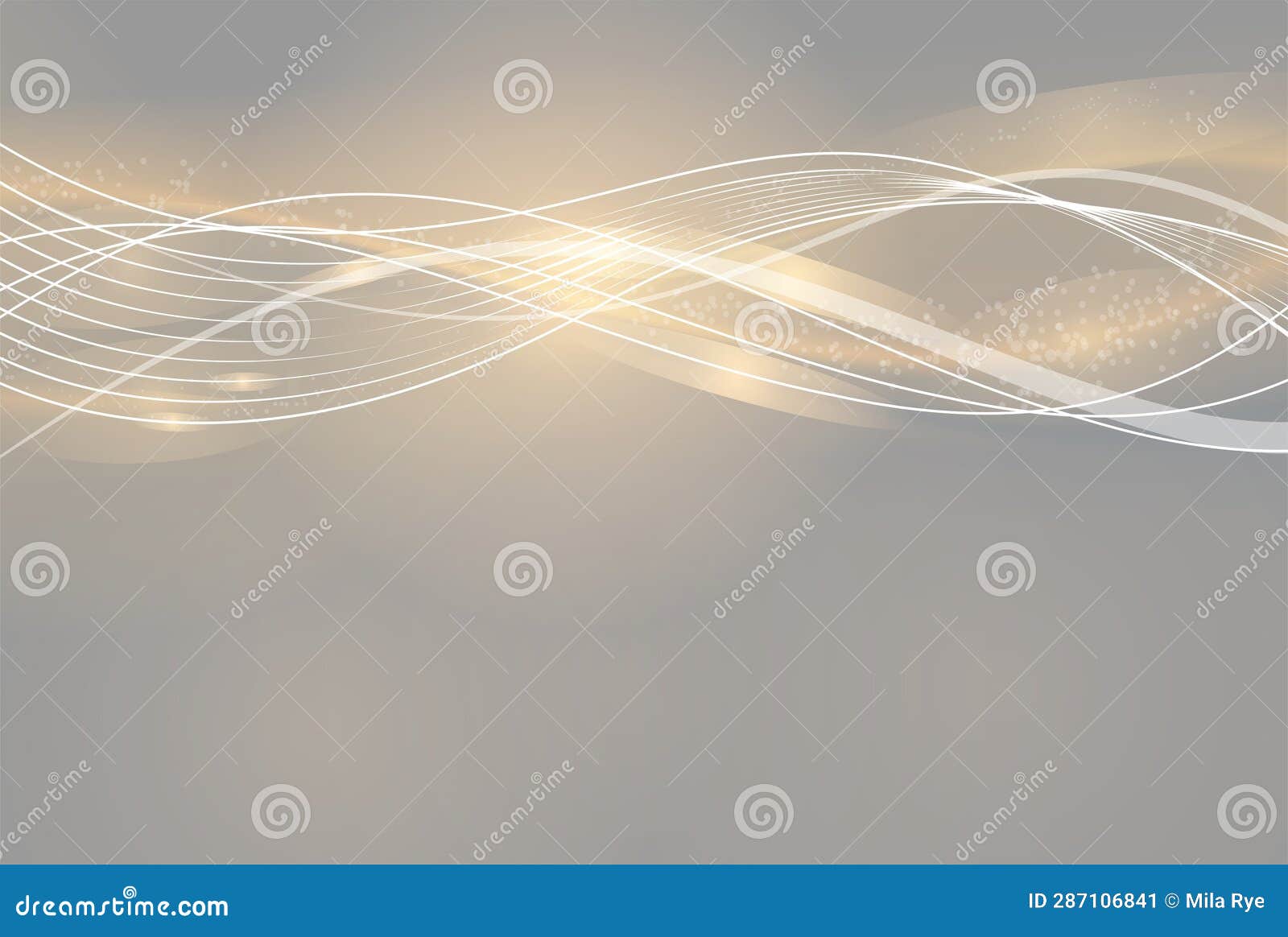White Strip Lines with Light Effect Stock Illustration - Illustration ...