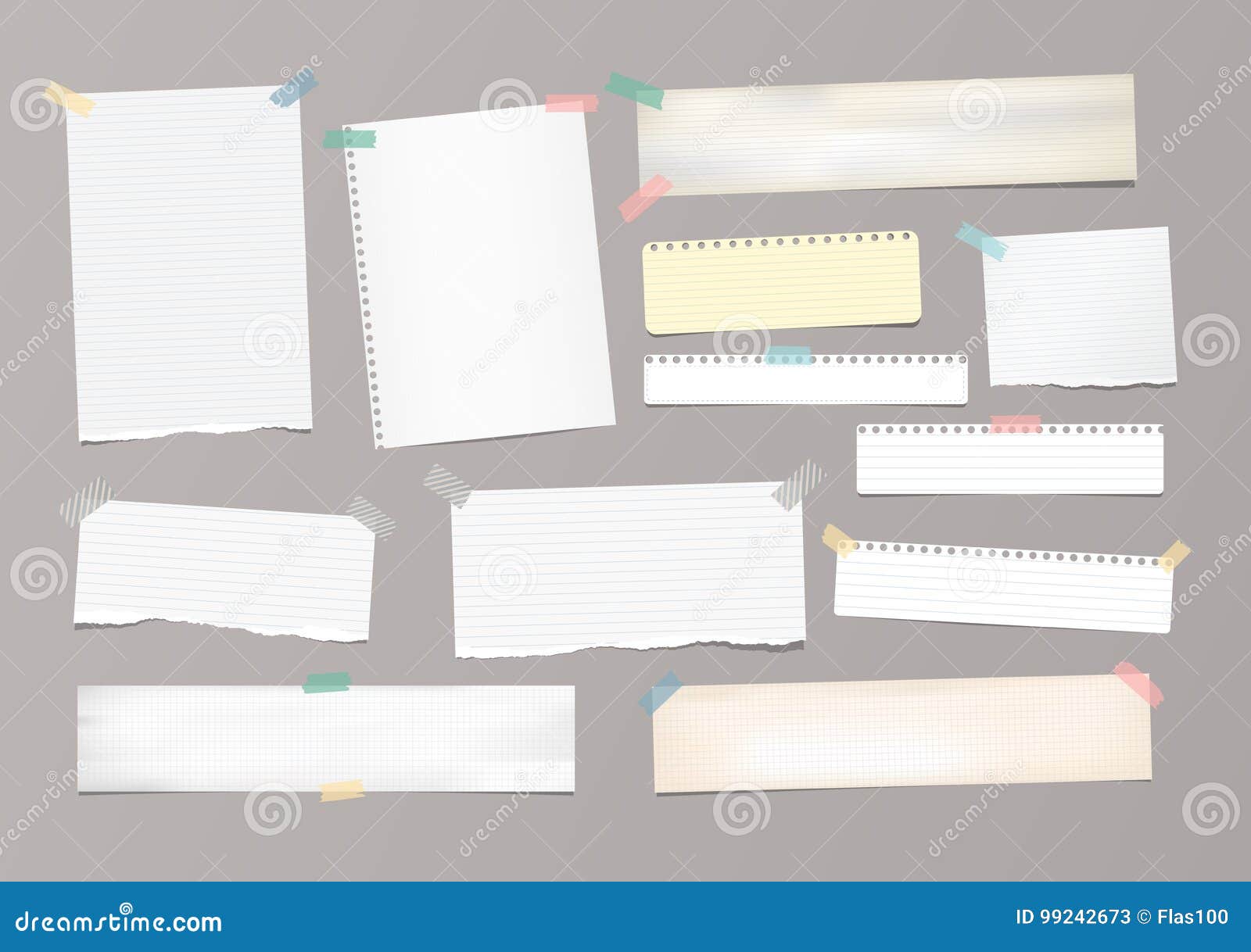 Paper On Note And Question Mark Vector Illustration | CartoonDealer.com ...
