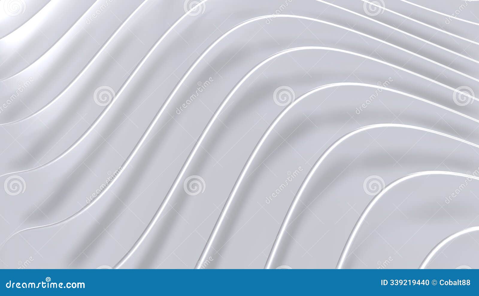 White Striped Pattern Background, 3d Lines Design, Abstract Minimal ...