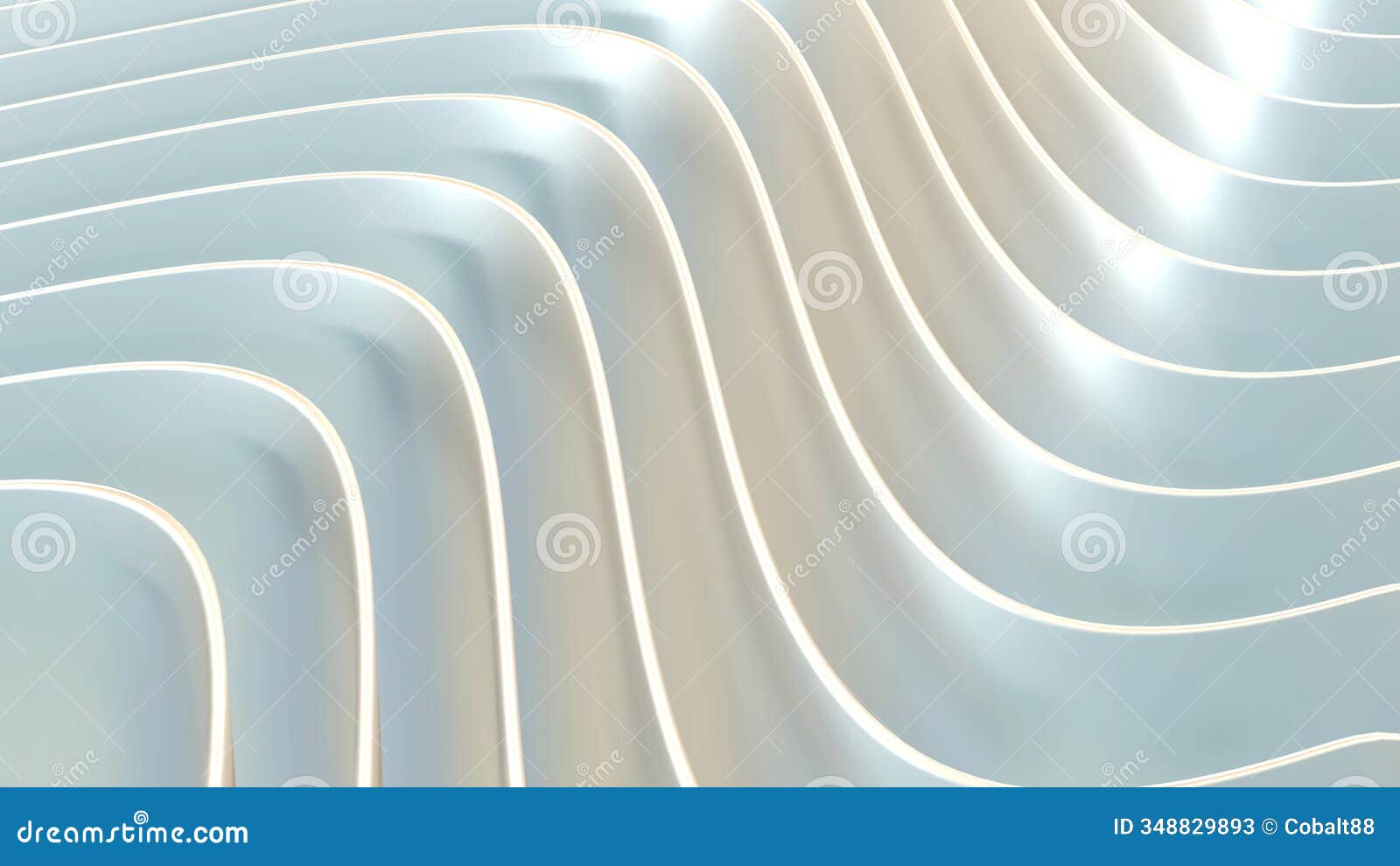 White Striped Pattern Background, 3d Lines Design, Abstract Minimal ...