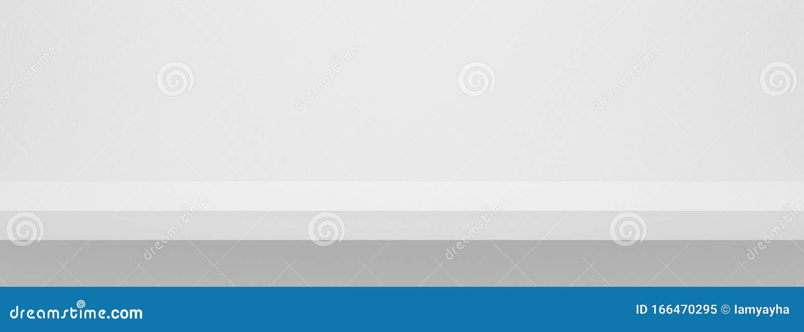 White Studio Table on Wall Background or Texture. 3d Render ...