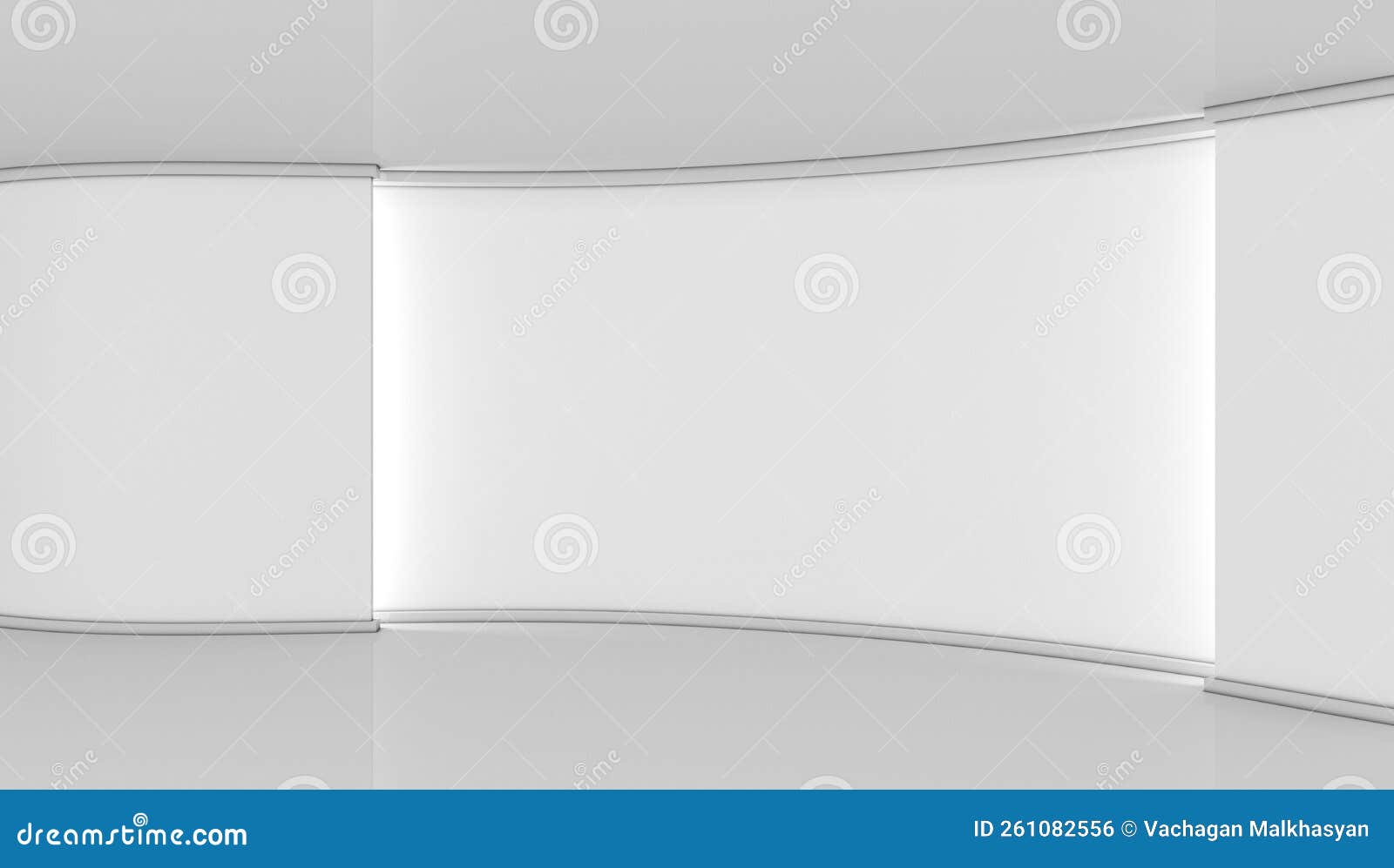 White Studio. White Wall with Light. White Background. White Back Drop ...