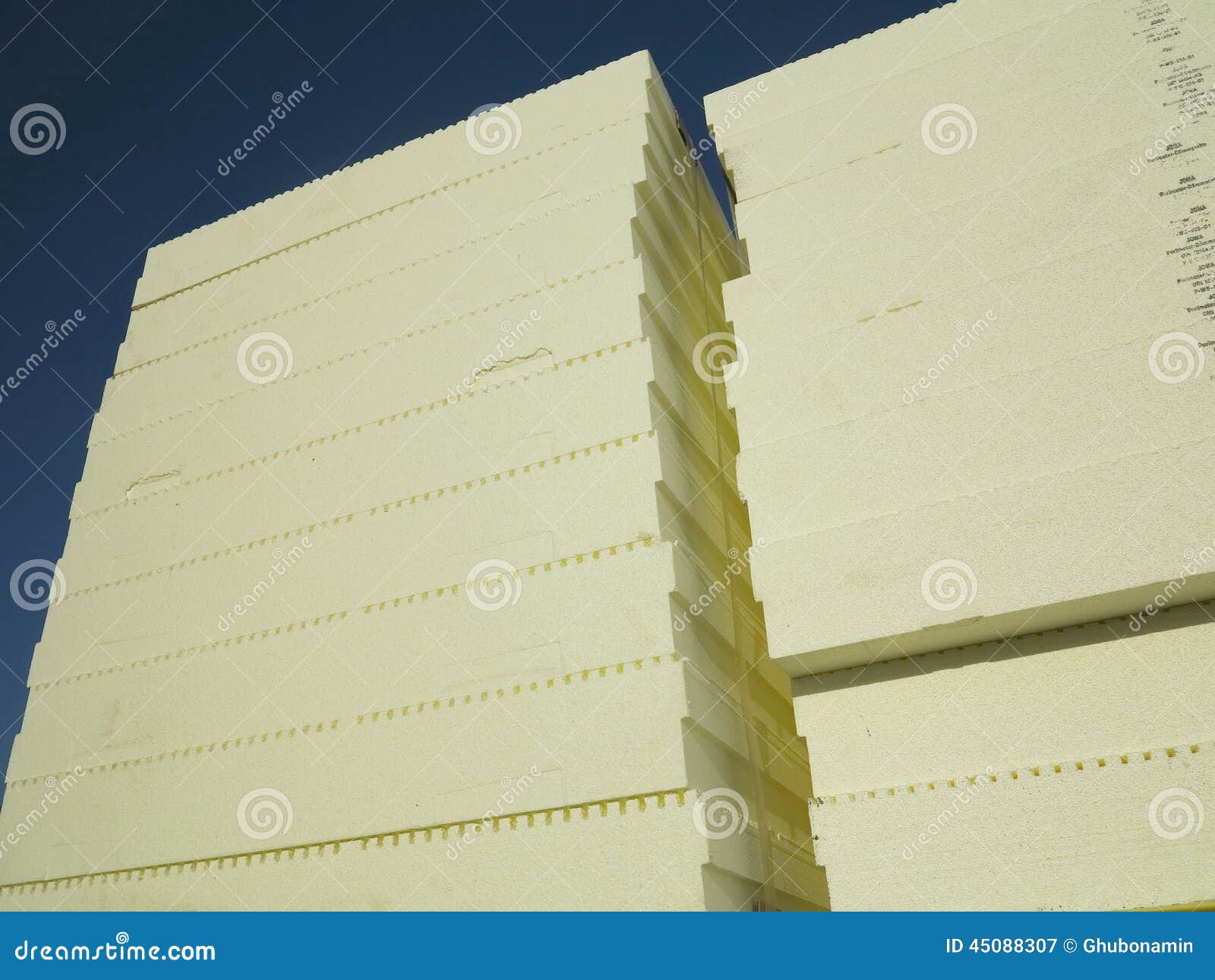 White styrofoam tables stock image. Image of isolation - 45088307