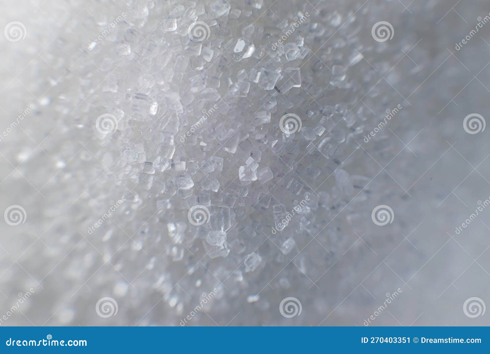 White Sugar in Particles Super Close Up, Macro Stock Image - Image of ...