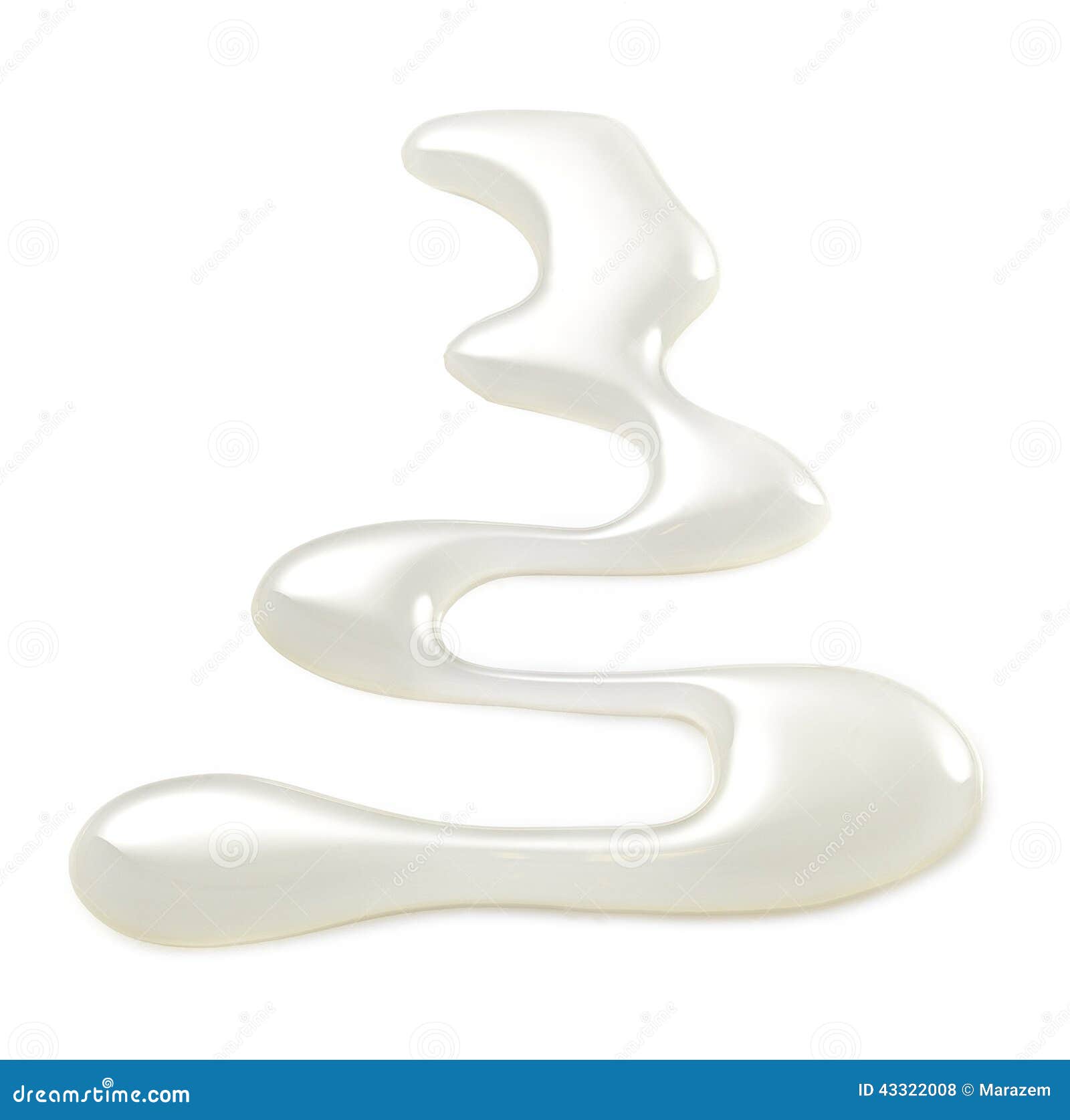 White sugar syrup drop stock photo. Image of flow, nail - 43322008