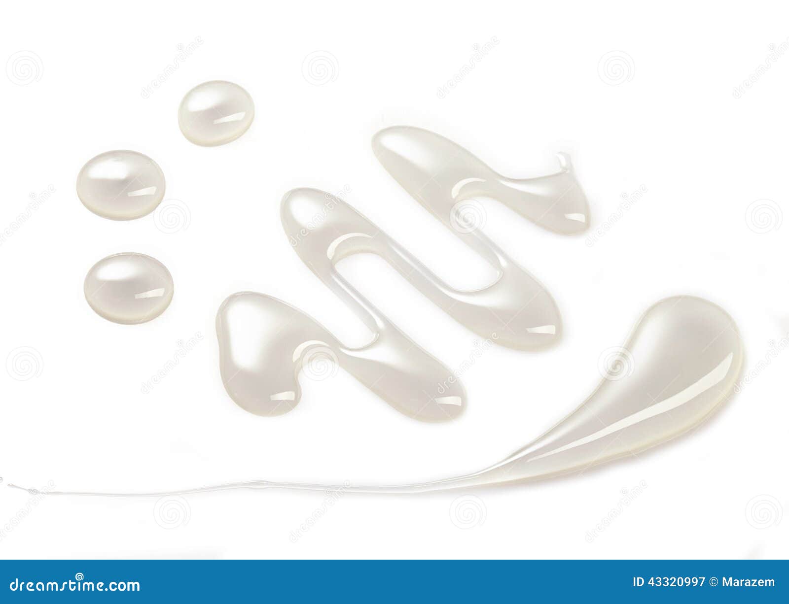 White sugar syrup drops stock image. Image of candy, decorate - 43320997