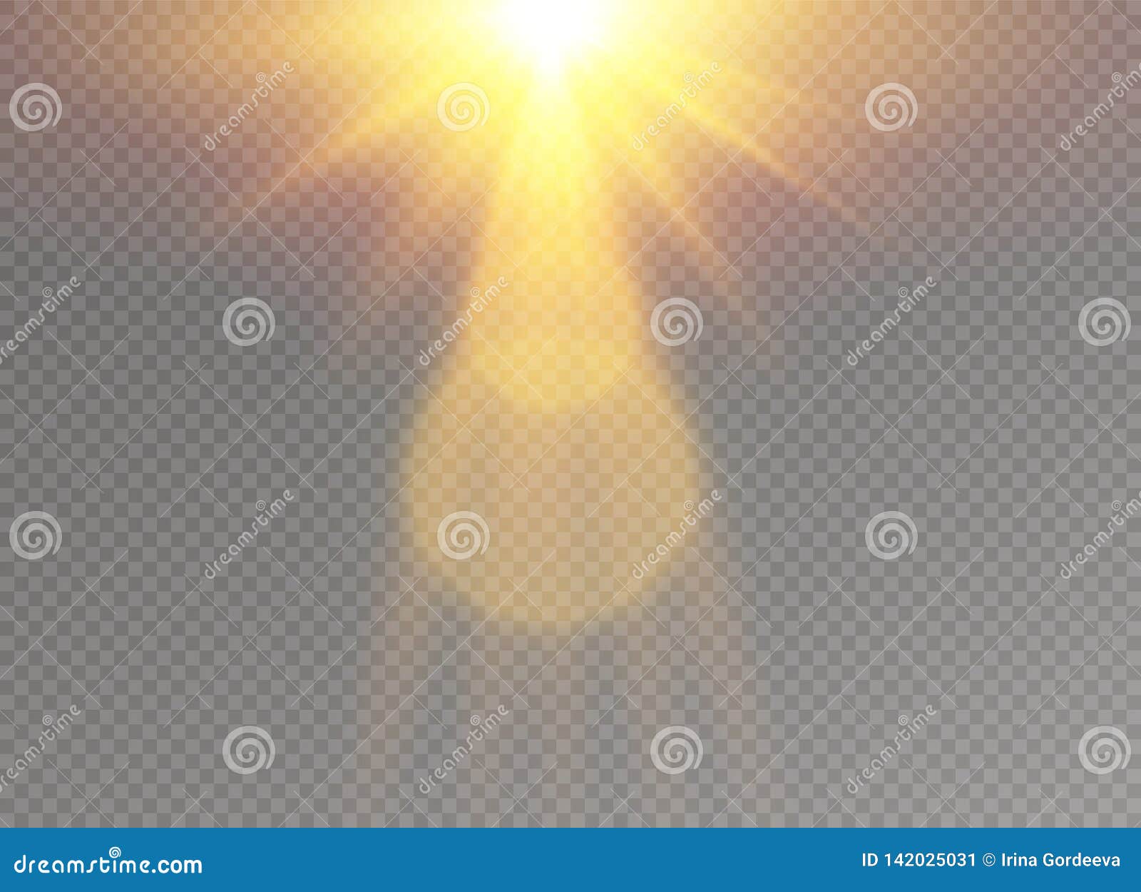 White Sunlight light stock vector. Illustration of christmas - 142025031