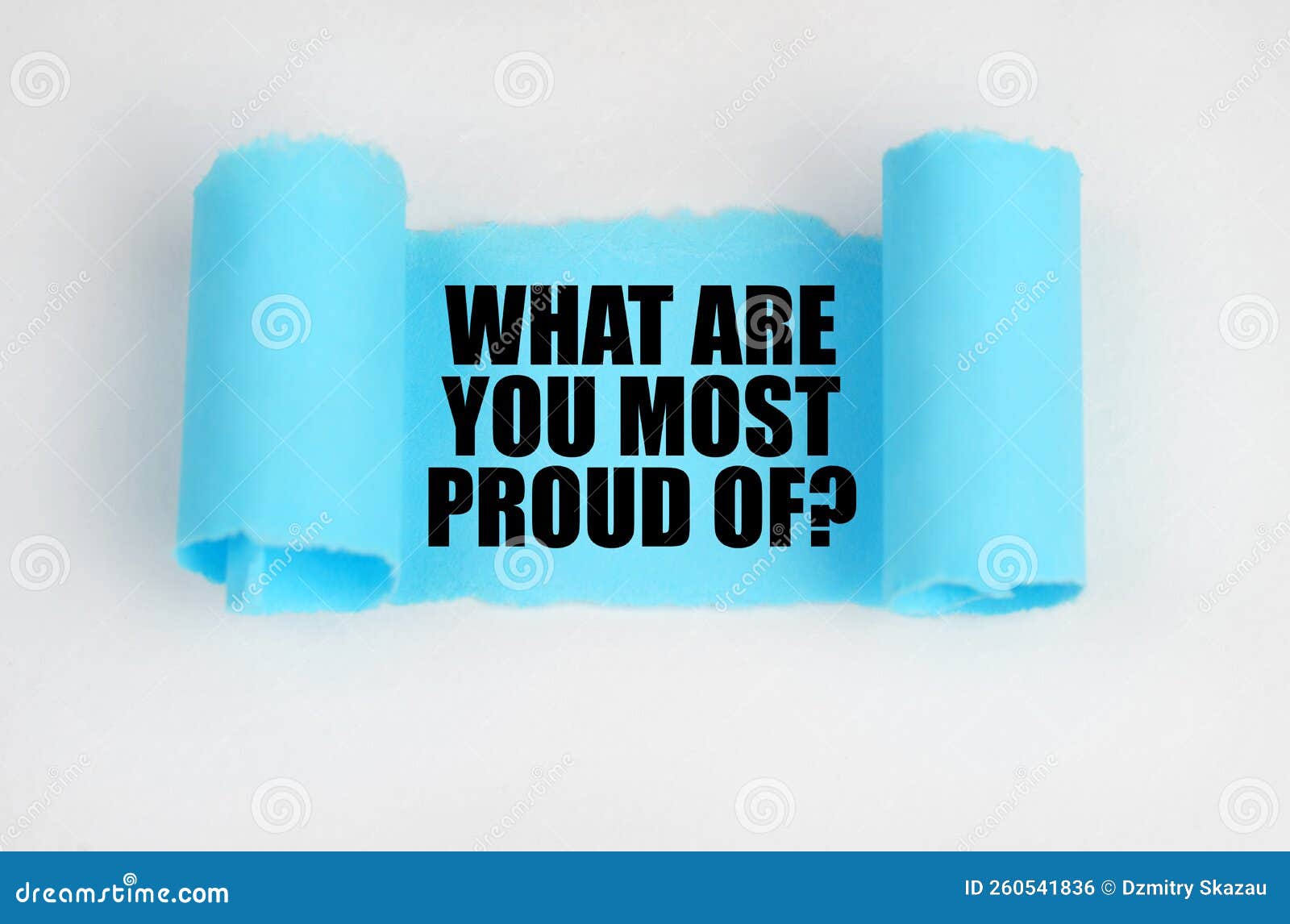 On a White Surface, a Blue Scroll of Paper with the Inscription - WHAT ...