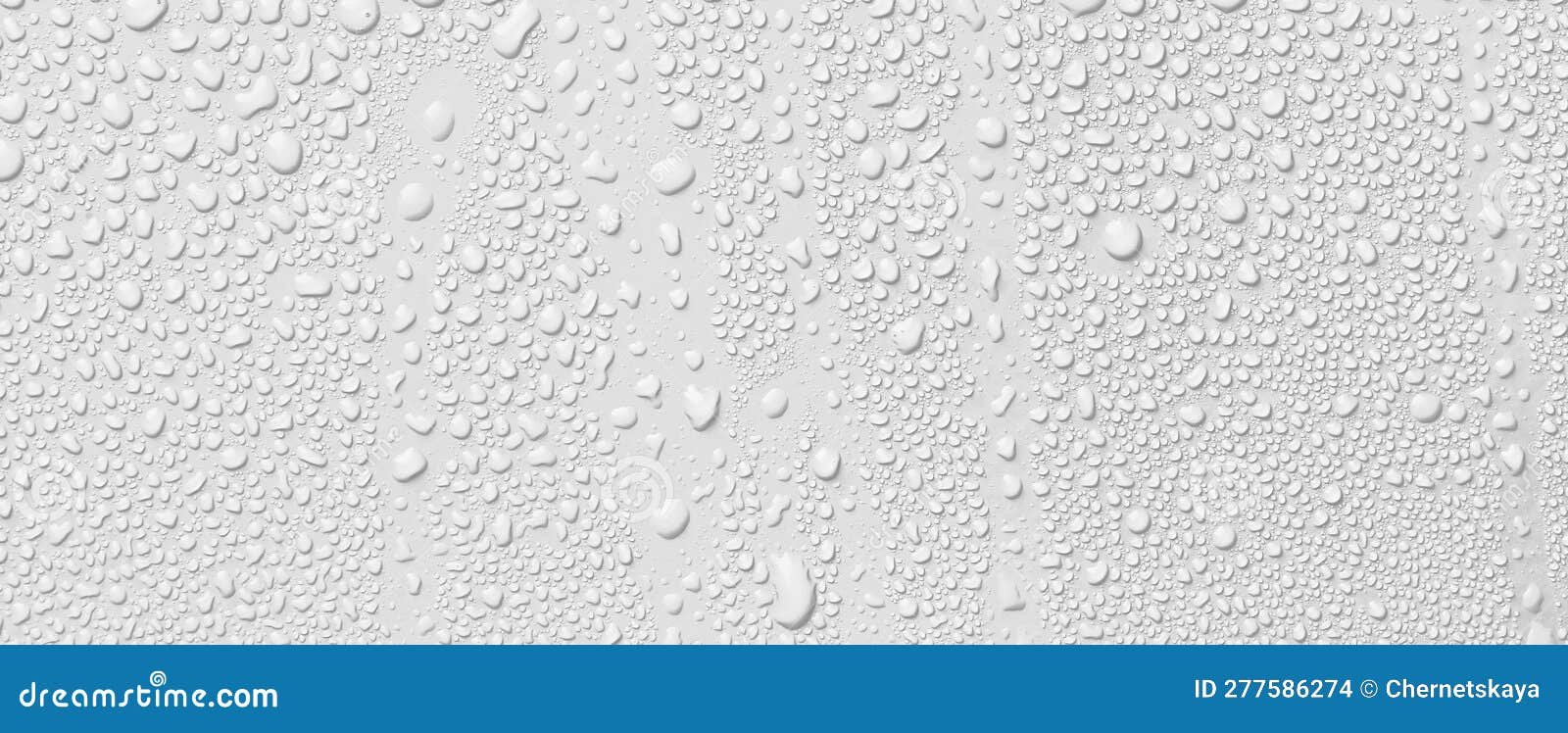White Surface with Water Drops As Background, Banner Design Stock Photo ...