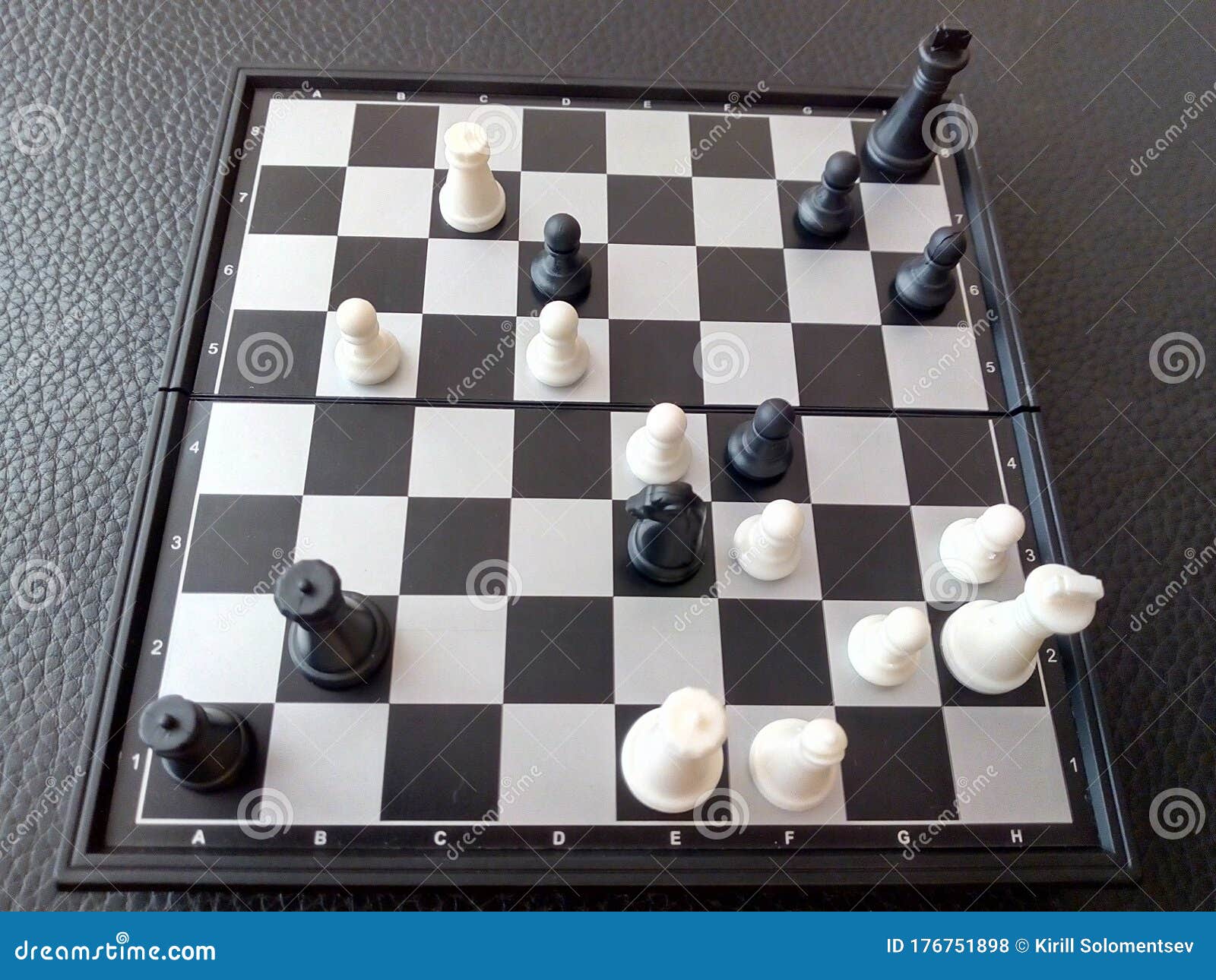 White Surrendered. Chess Game Royalty-Free Stock Image | CartoonDealer ...