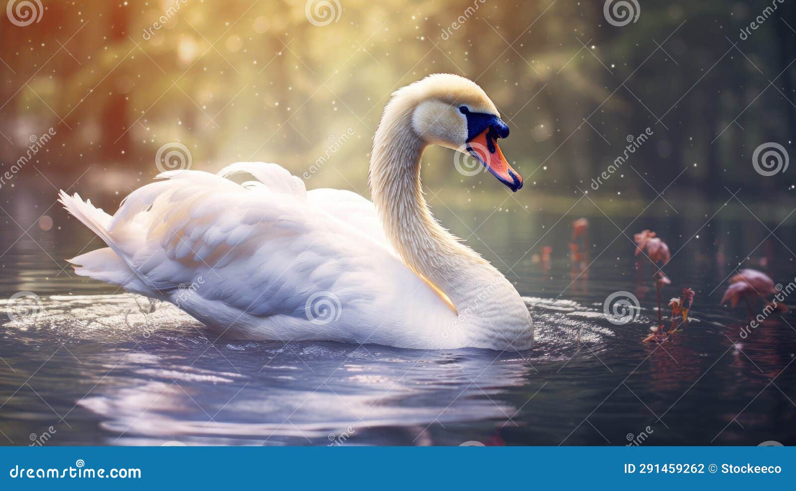 Realistic Swan Illustration Drawing Illustration Drawing Drawing ...