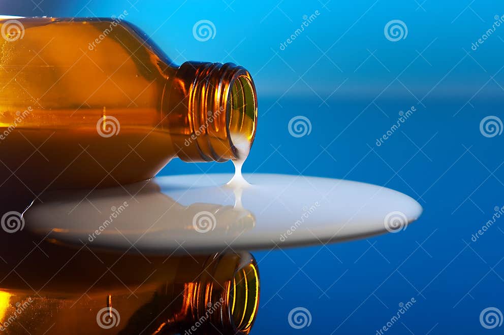 White syrup stock photo. Image of poison, treatment, pharmacy - 2276146