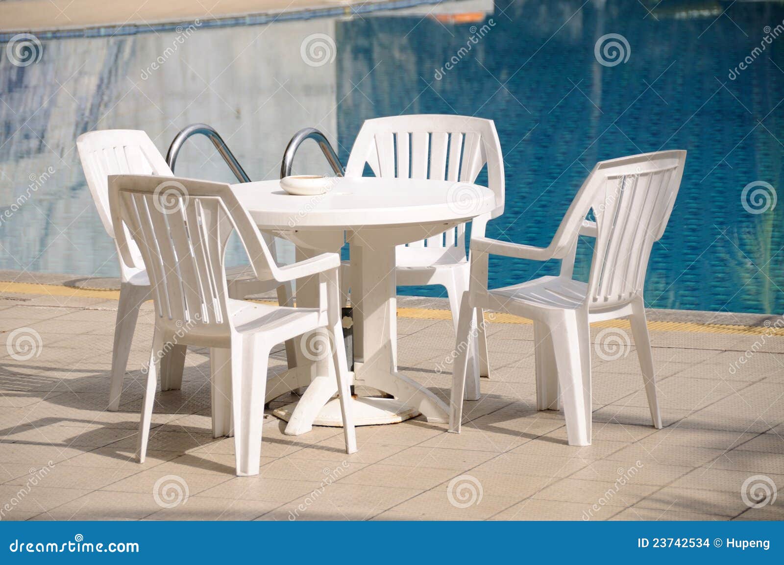 White table and chair stock photo. Image of coffeehouse - 23742534