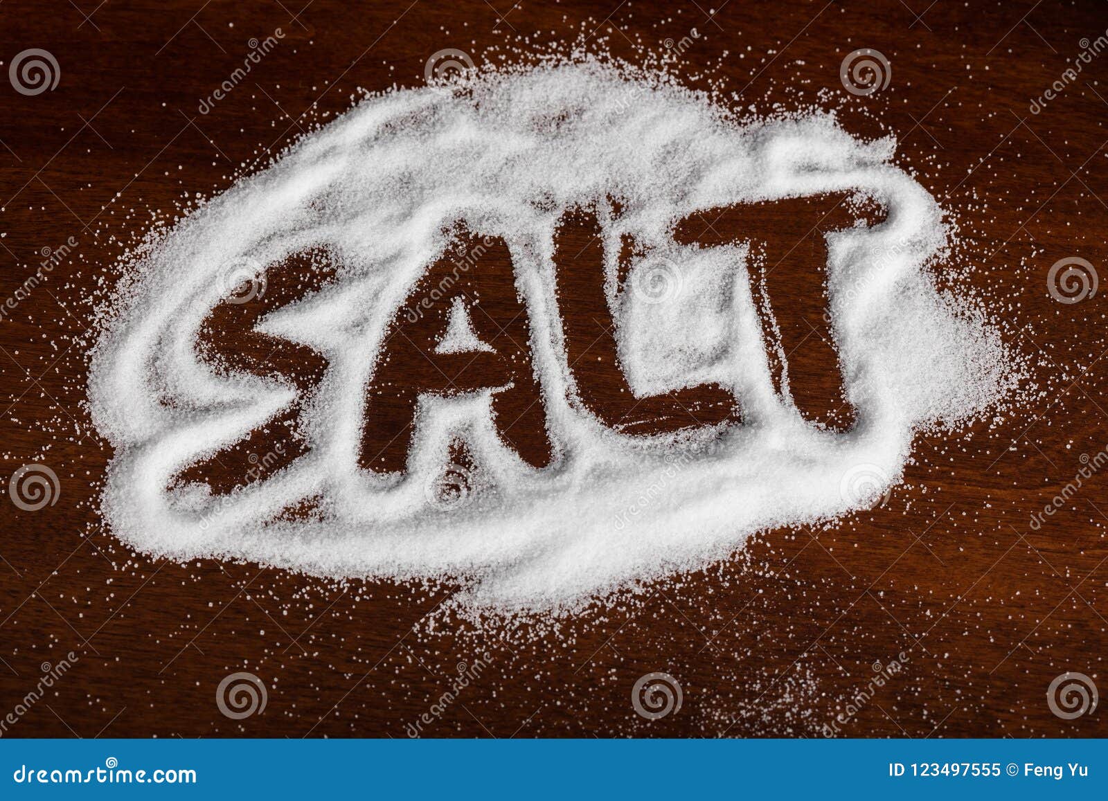 White table salt stock image. Image of salt, cook, addiction - 123497555